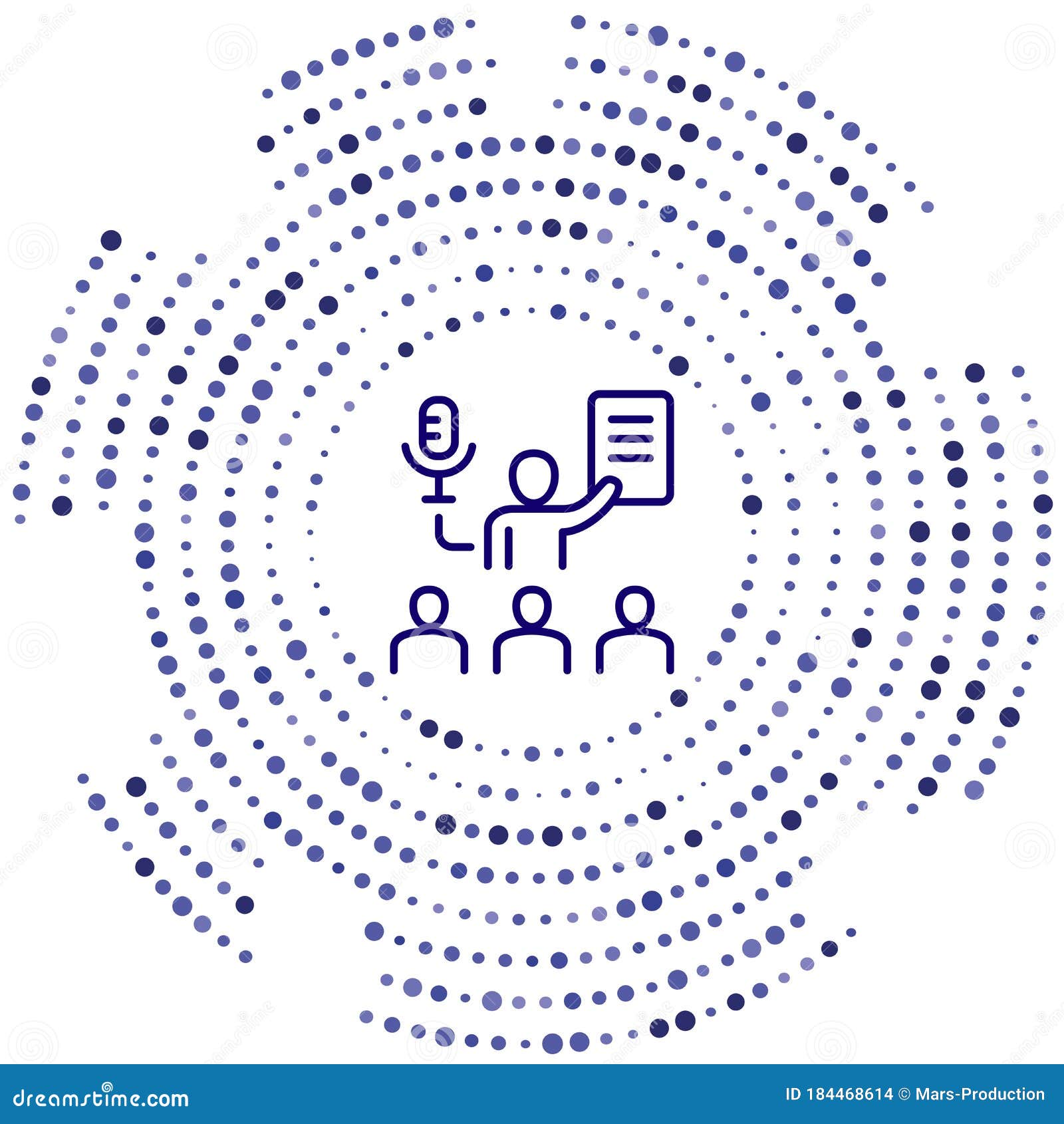 Coaching Vector Icon. Coaching Editable Stroke. Coaching Linear Symbol ...