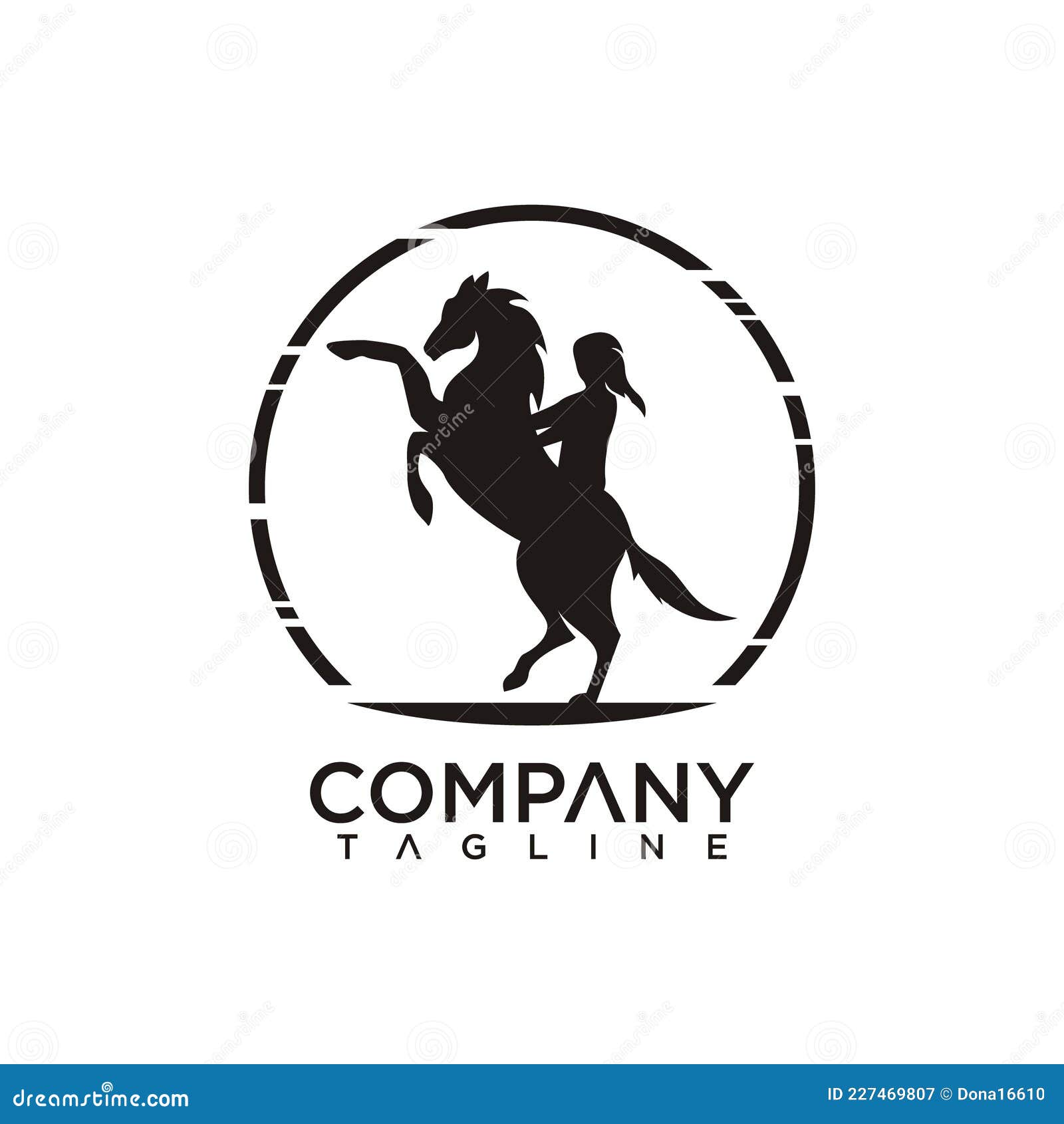 Coachman logo stock vector. Illustration of gallop, retro - 227469807