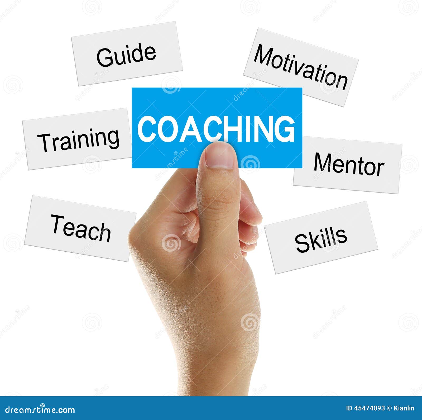 Coachning fotografering för bildbyråer. Bild av utbildning - 45474093