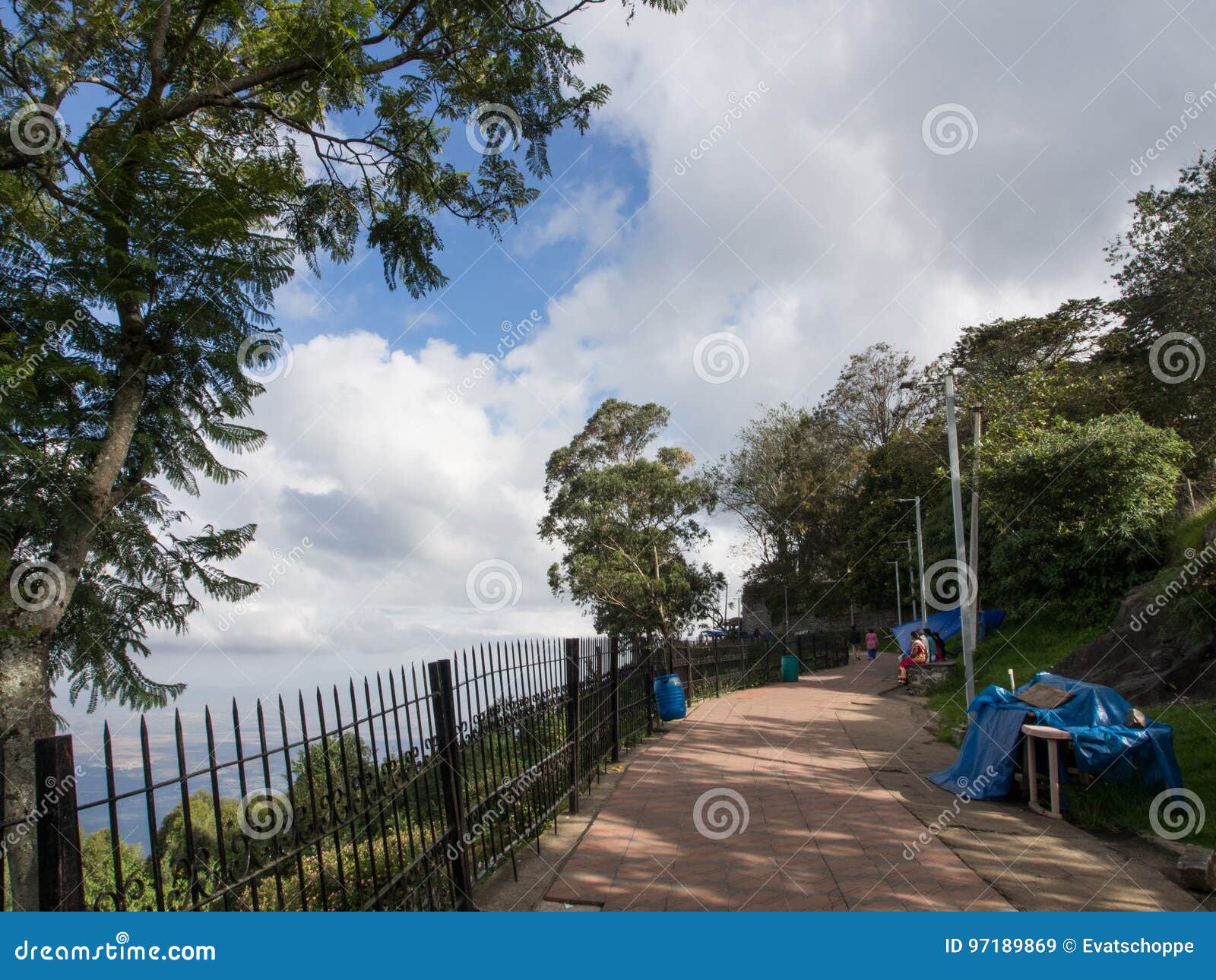 Coakers Walk, Kodaikanal stock image. Image of forest - 97189869