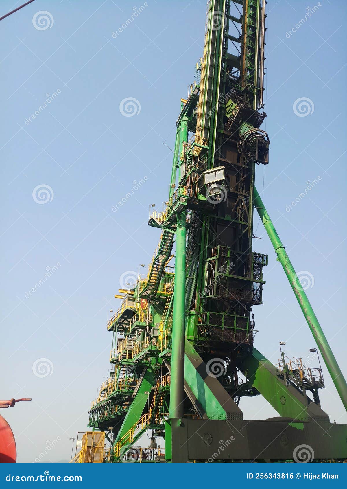 Coal Cargo Loading Heavy Machine Stock Photo - Image of coal, loading ...