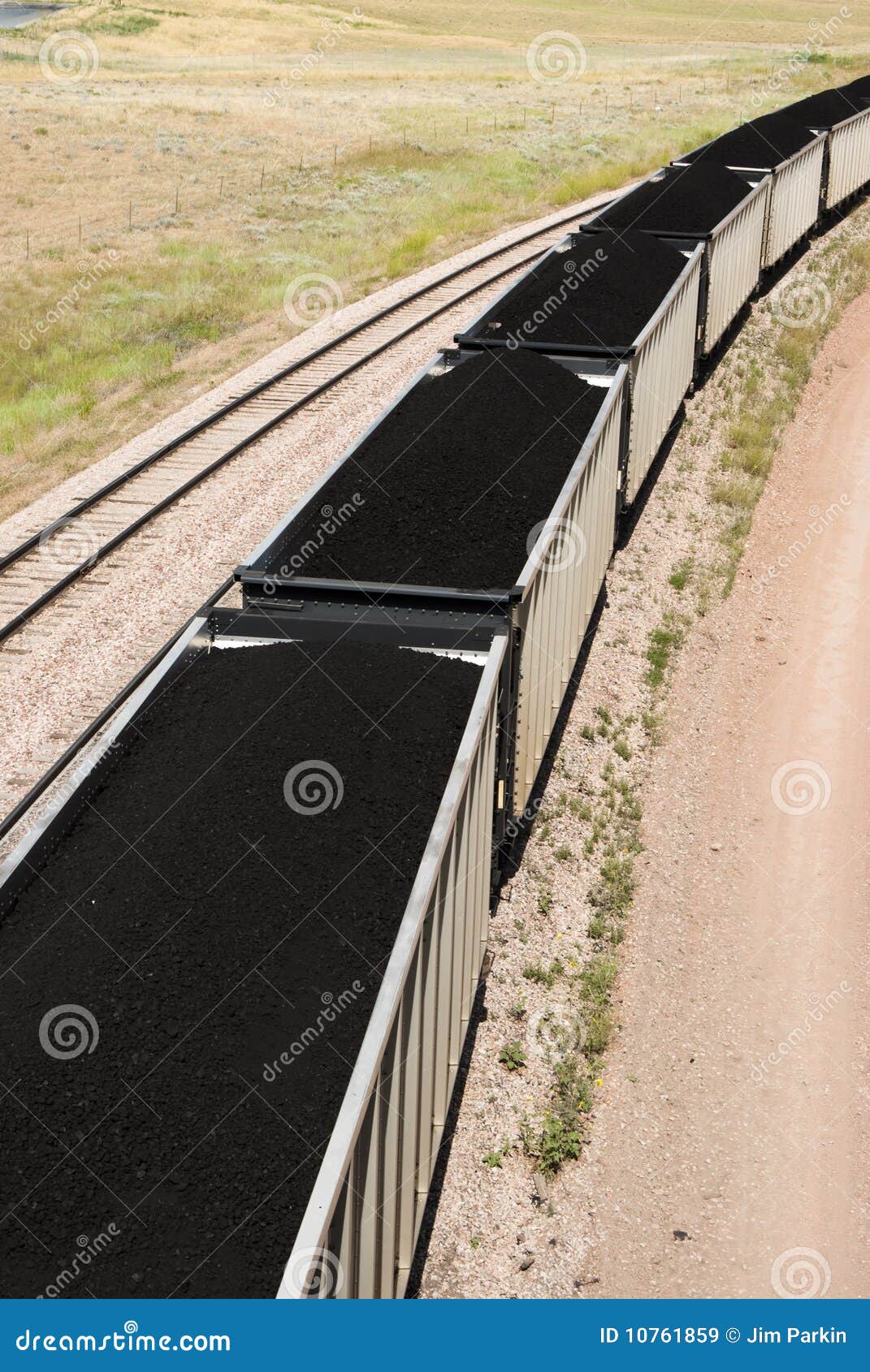 Coal cars stock image. Image of bituminous, steam, train - 10761859