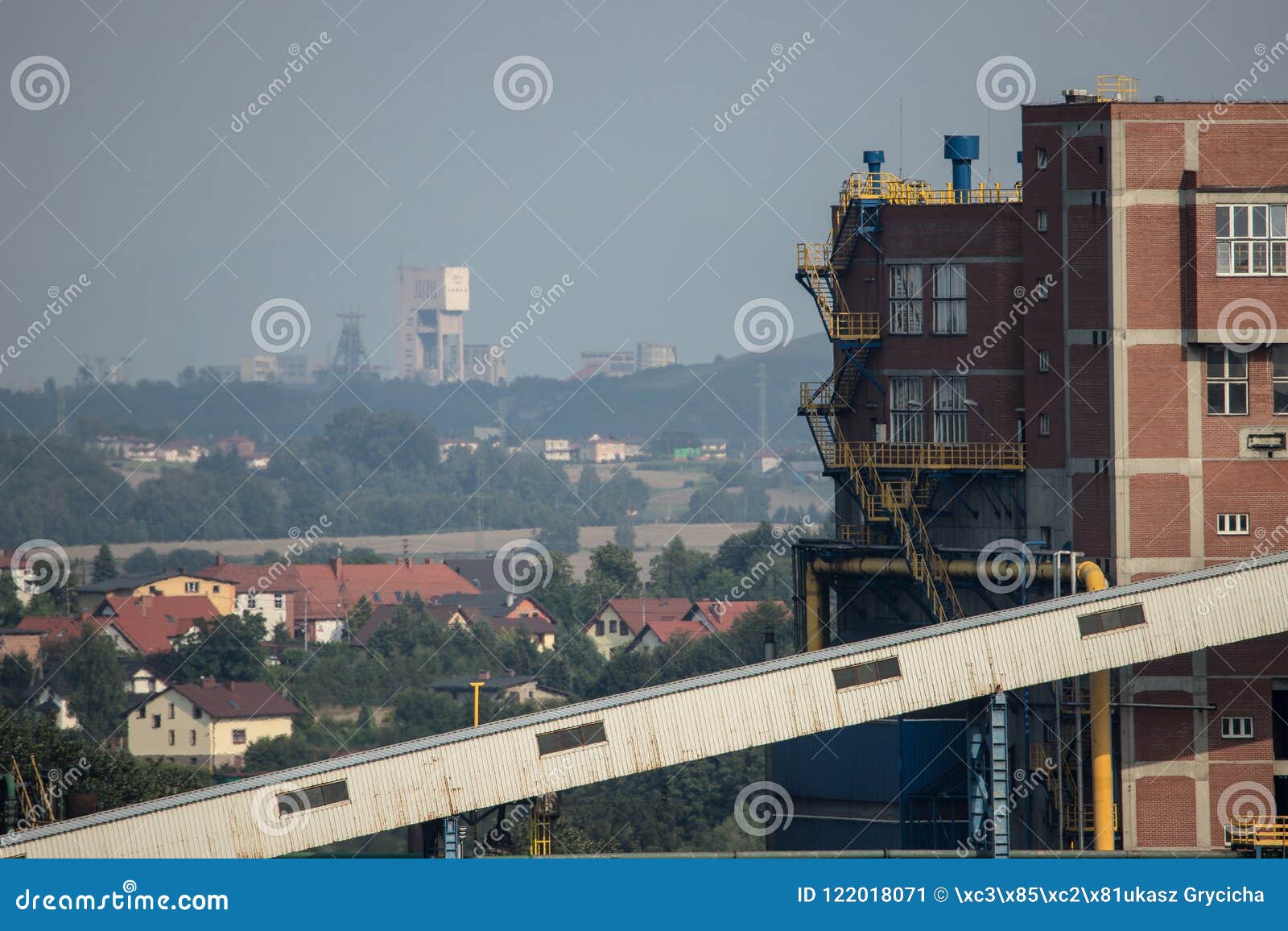 Coal coking plant stock image. Image of coking, smog - 122018071