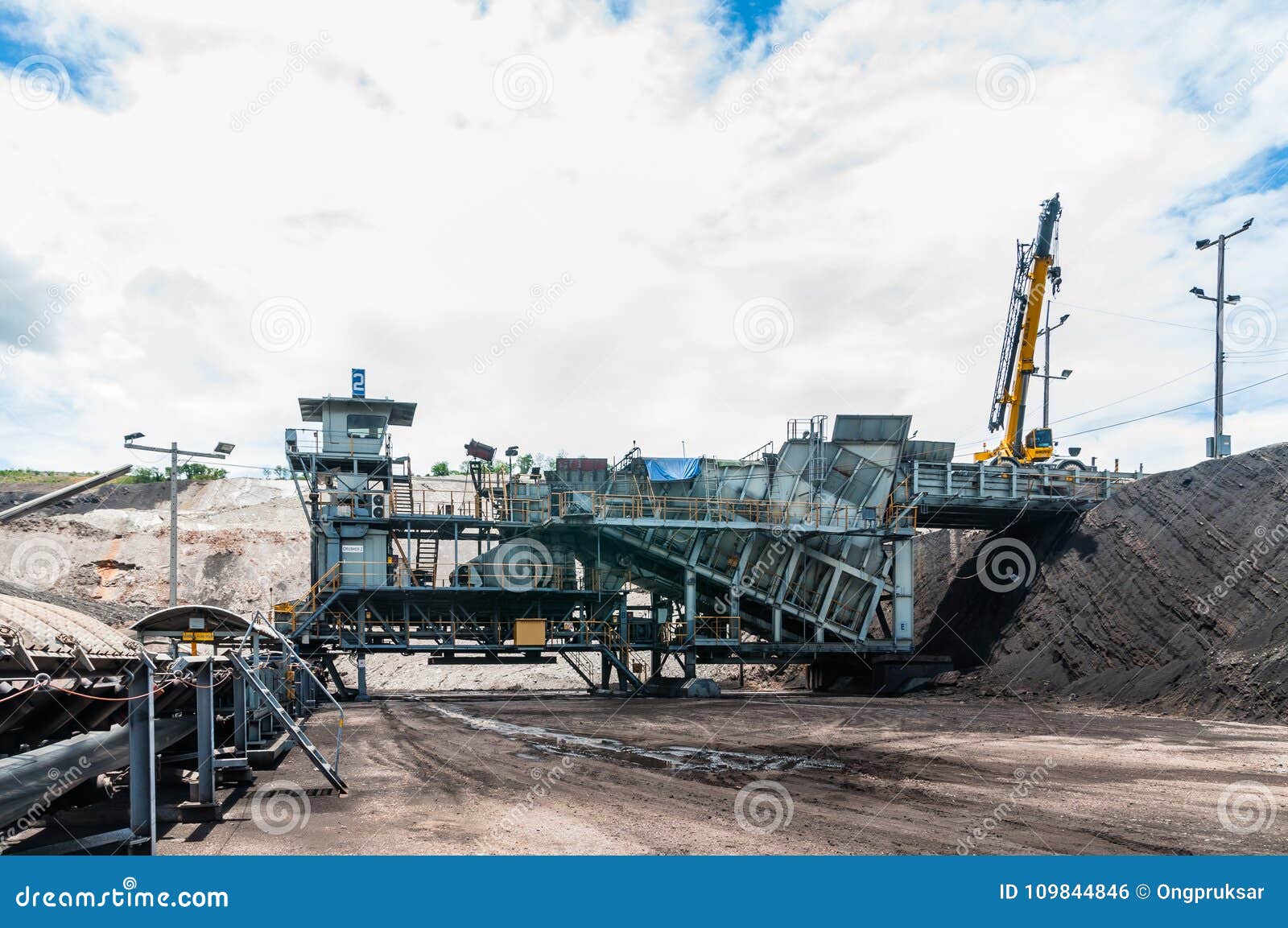 Coal Crusher is Mining Machinery, or Mining Equipment To Crush C Stock ... Coal Crusher is Mining Machinery, or Mining Equipment To Crush C Stock ...