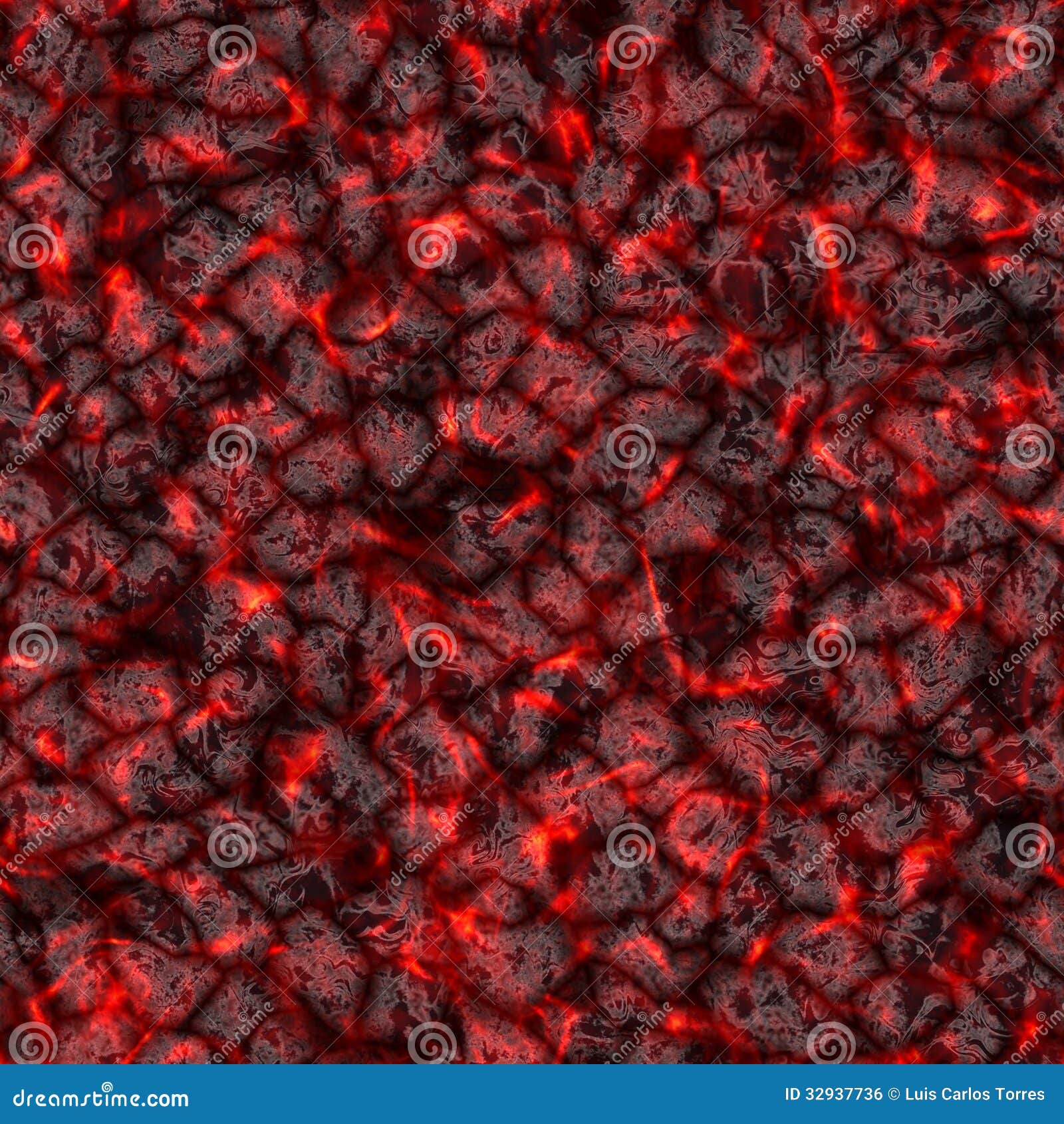 Coal In Ember (Seamless Texture) Stock Illustration | CartoonDealer.com ...