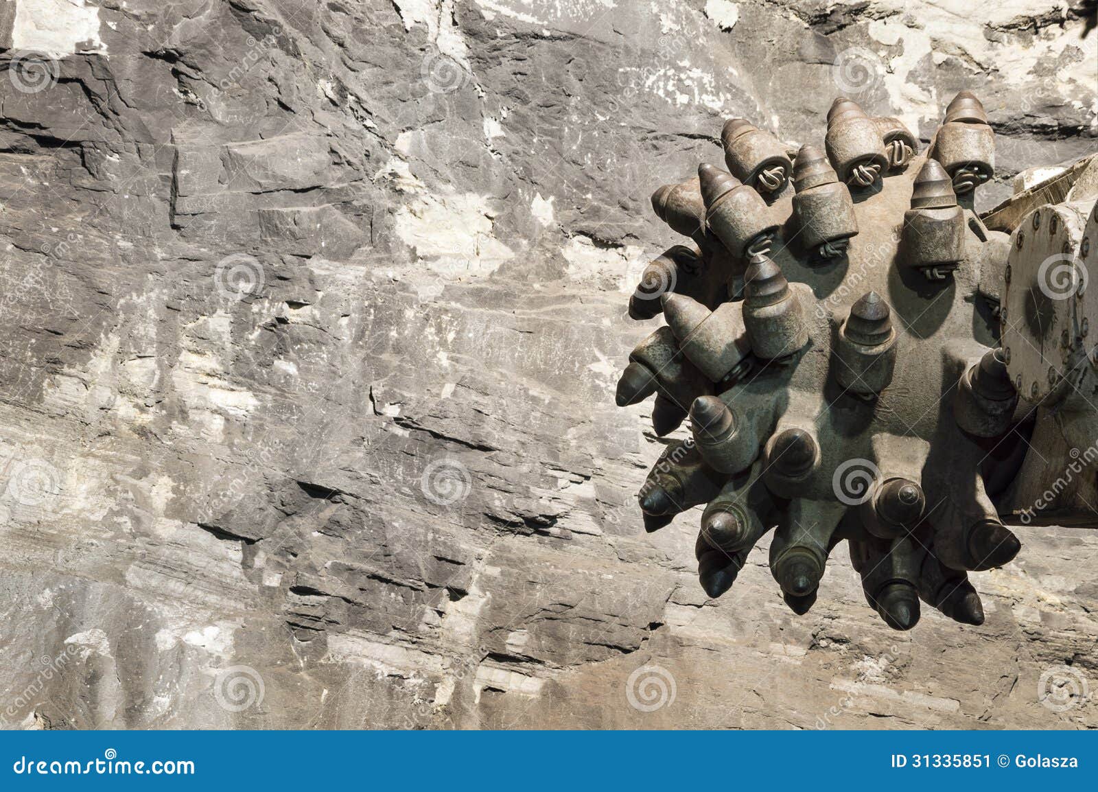 Coal Extraction: Coal Mine Combine Stock Image - Image of fuel ...