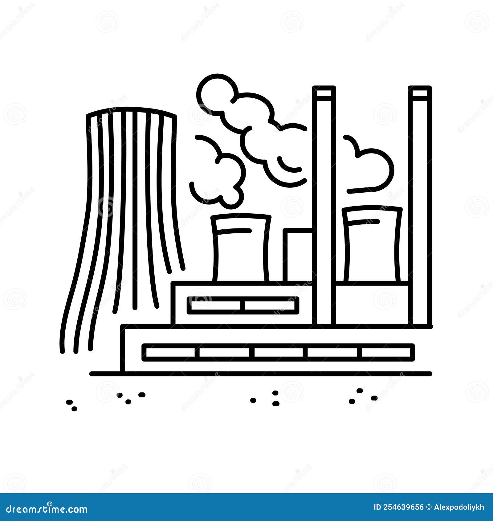 Coal Factory Color Line Icon. Pictogram for Web Page Stock Vector ... Coal Factory Color Line Icon. Pictogram for Web Page Stock Vector ...