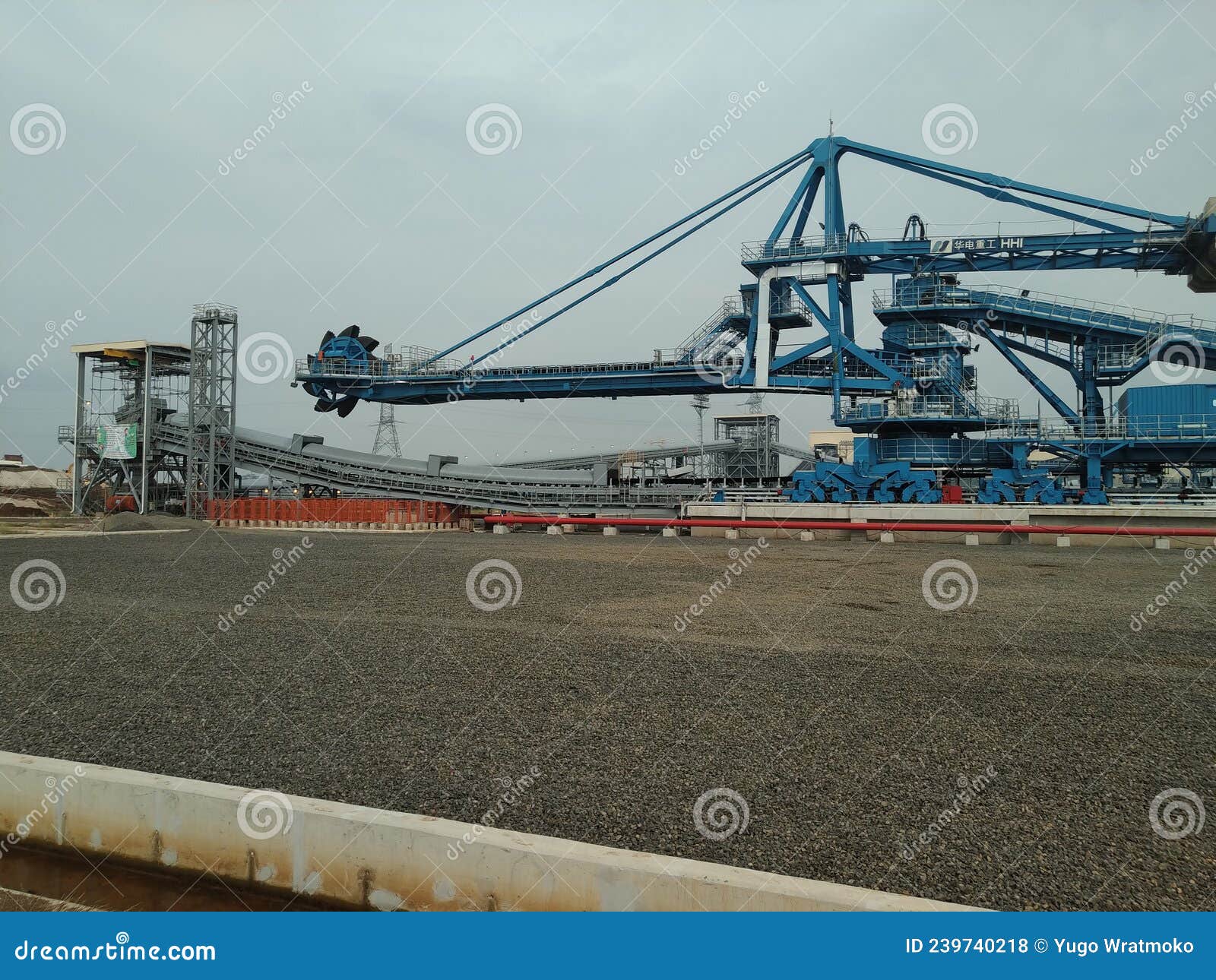 Coal Fired Power Plant Project Batang Central Java Editorial Stock ...