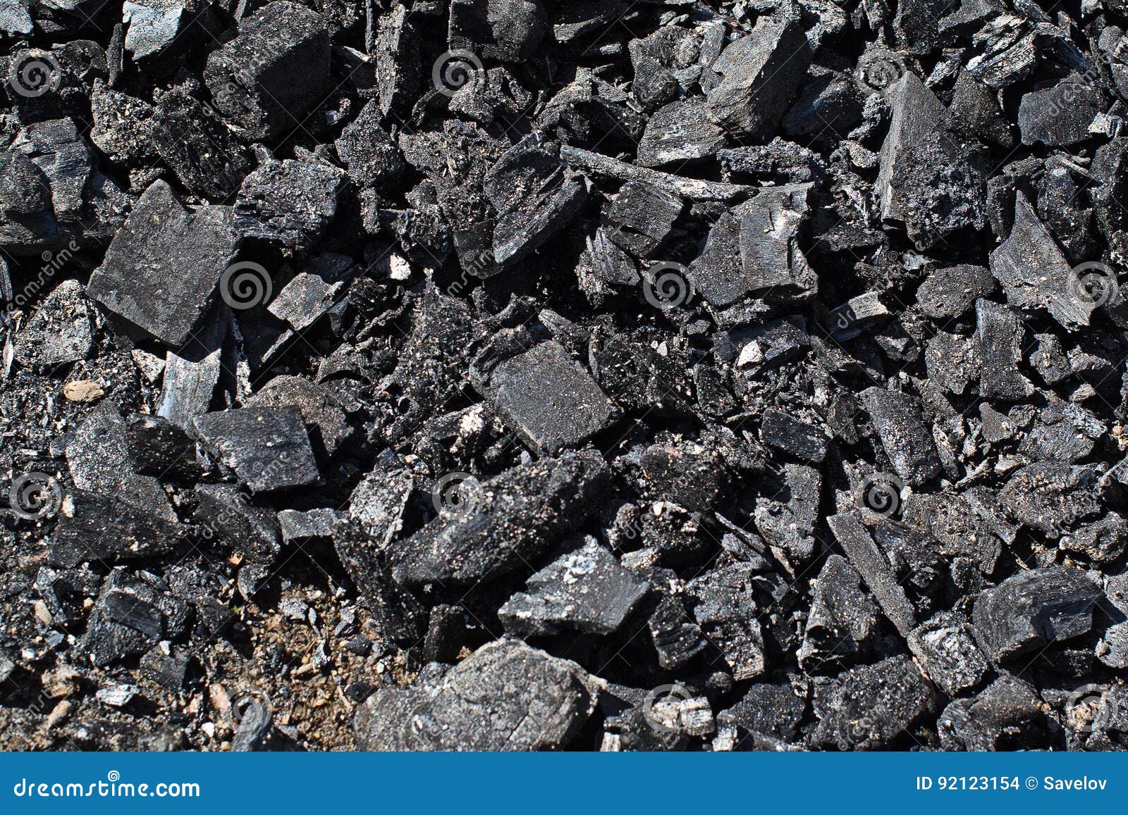 Coal on the ground stock photo. Image of heat, bituminous - 92123154