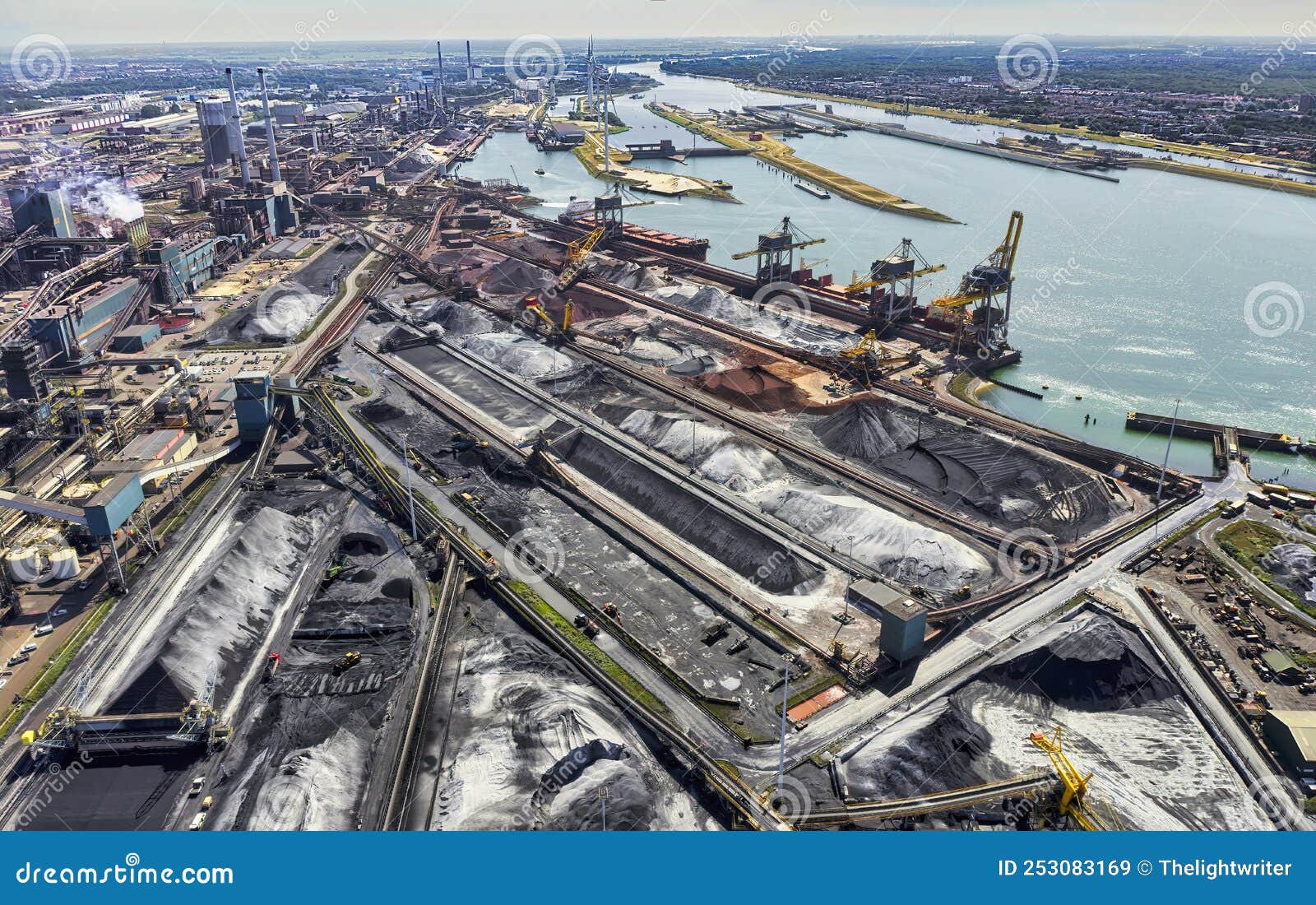 Coal Handling Terminal and Storage with Heavy Industry in the ...