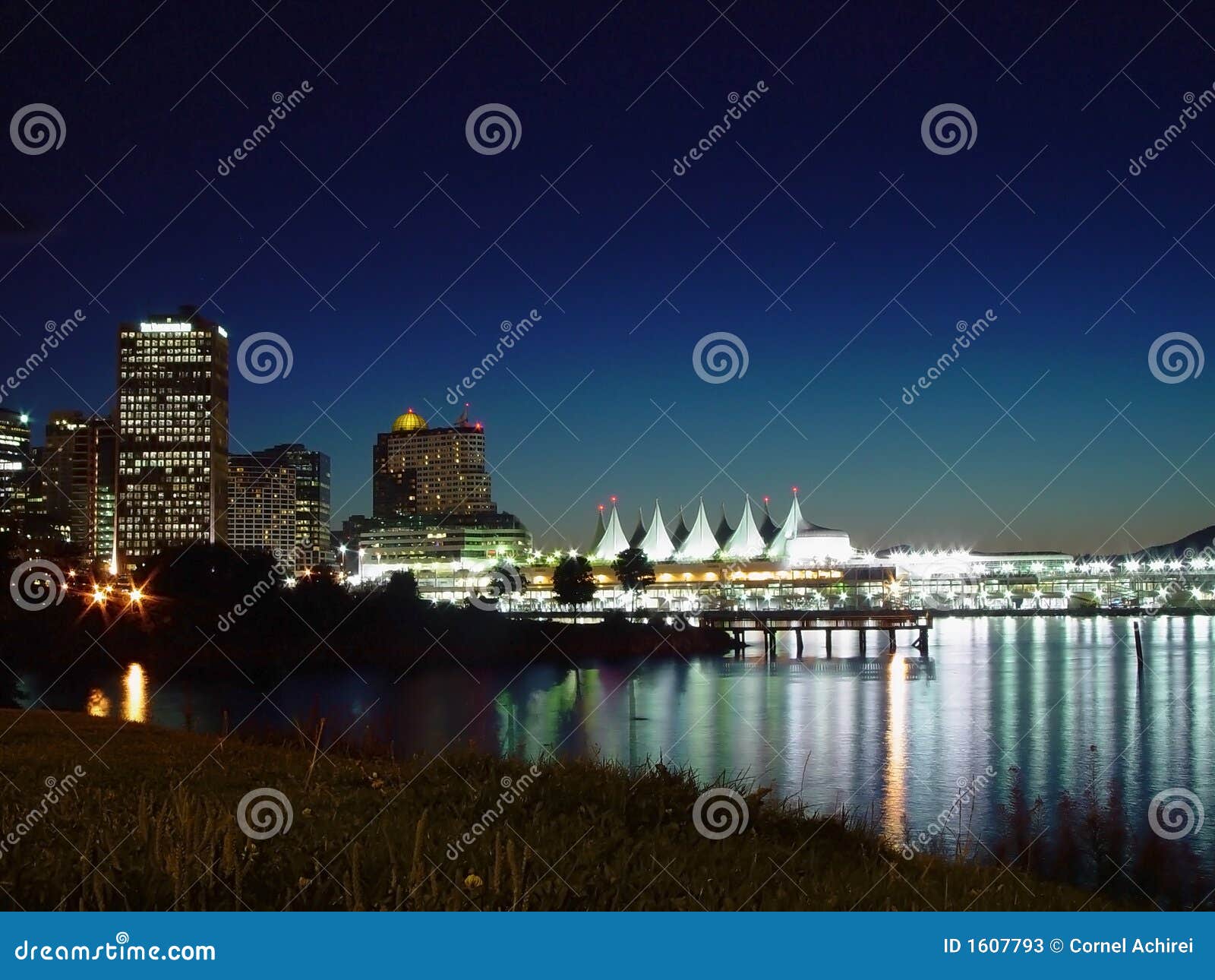 Coal harbour stock image. Image of architecture, inlet - 1607793