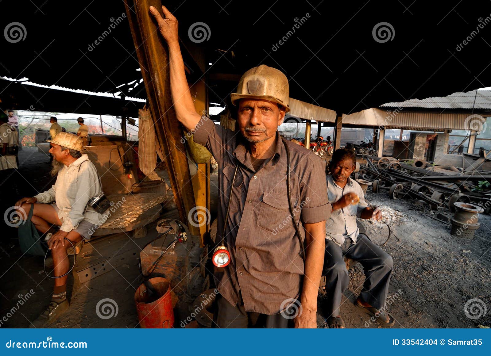 Coal India Worker editorial stock image. Image of engineering - 33542404