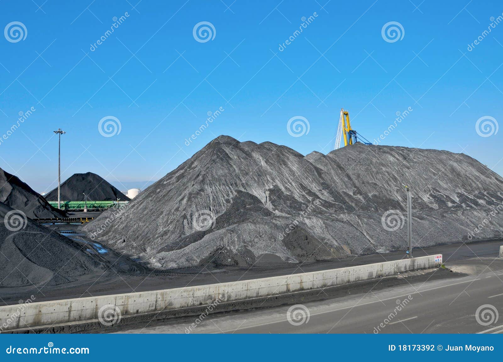Coal industry stock photo. Image of industrial, band - 18173392