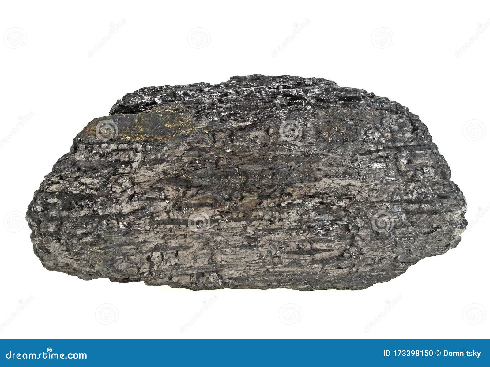 Coal Isolated on White Background Stock Photo - Image of lump, heat ...