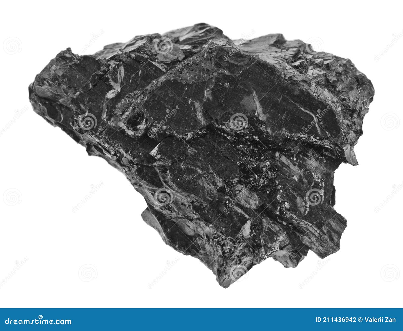 Coal Isolated on White Background Stock Photo - Image of mineral, black ...