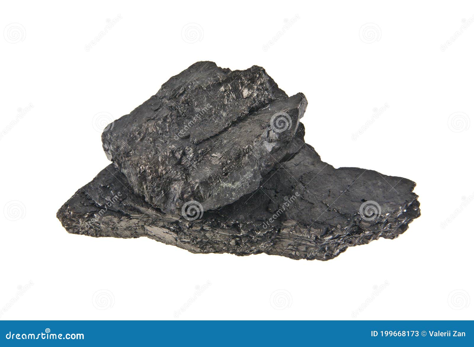 Coal isolated on white stock image. Image of piece, macro - 199668173