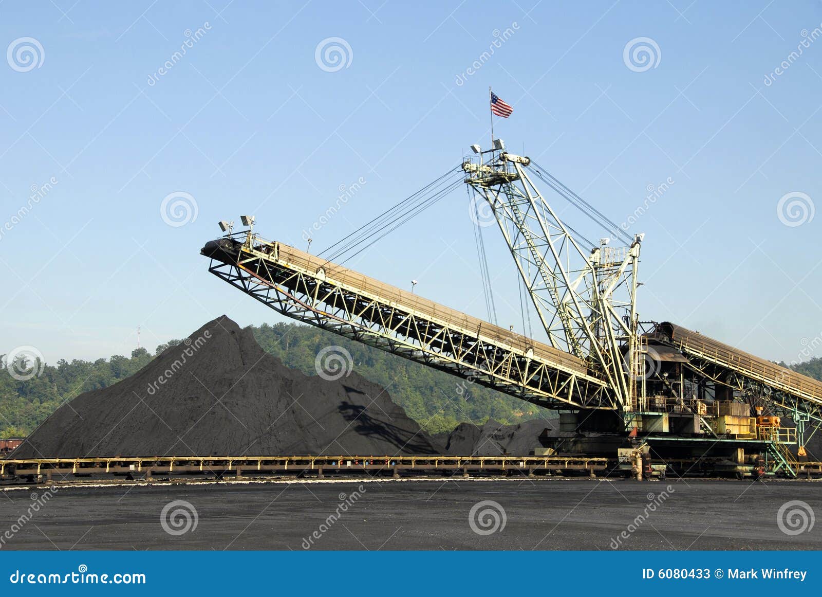 Coal Loader stock image. Image of power, stockpile, resource - 6080433
