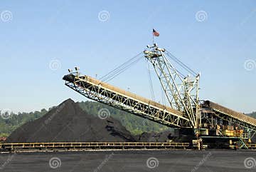 Coal Loader stock image. Image of power, stockpile, resource - 6080433