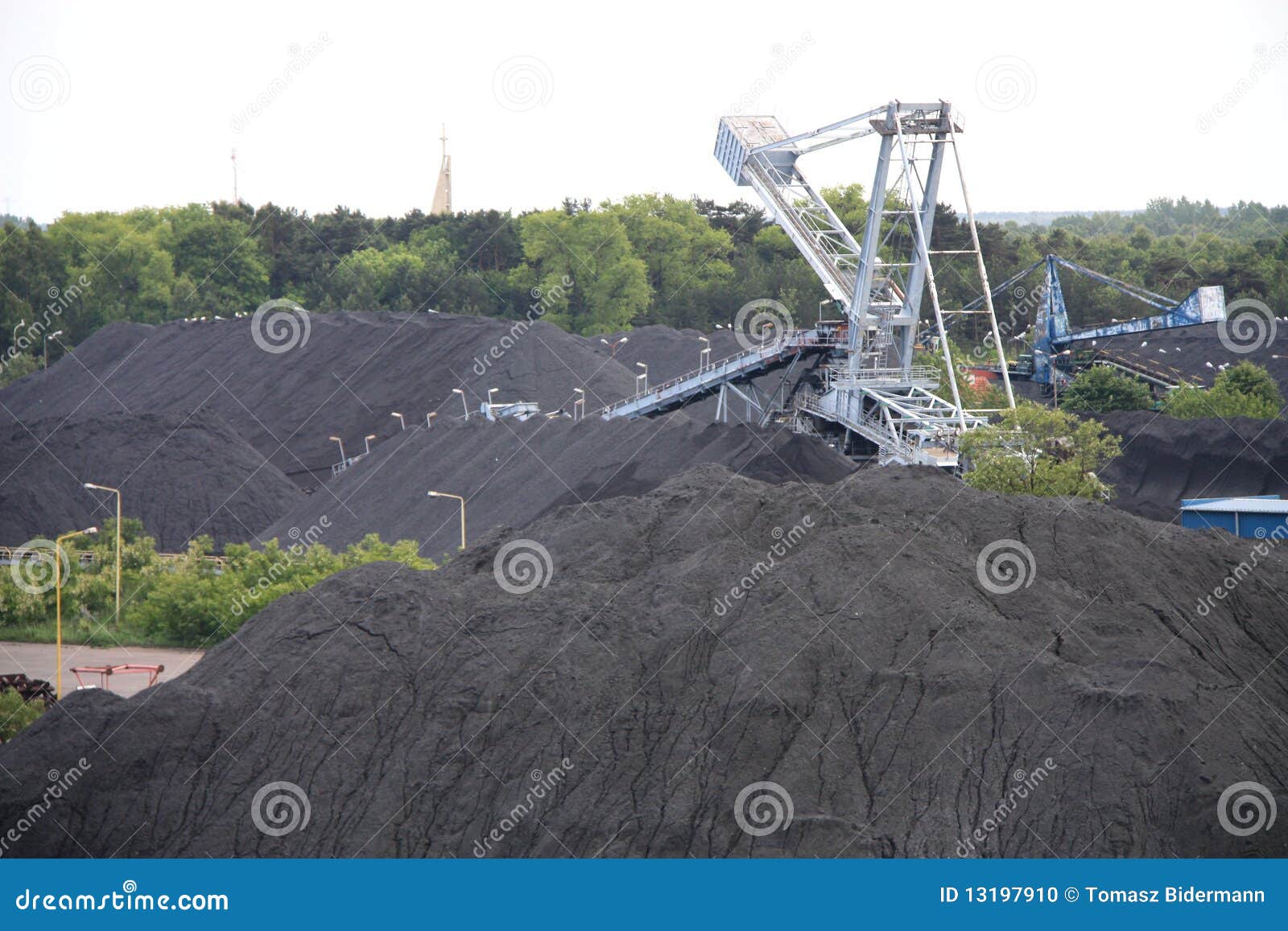 Coal mine stock photo. Image of black, conveyor, industrial - 13197910