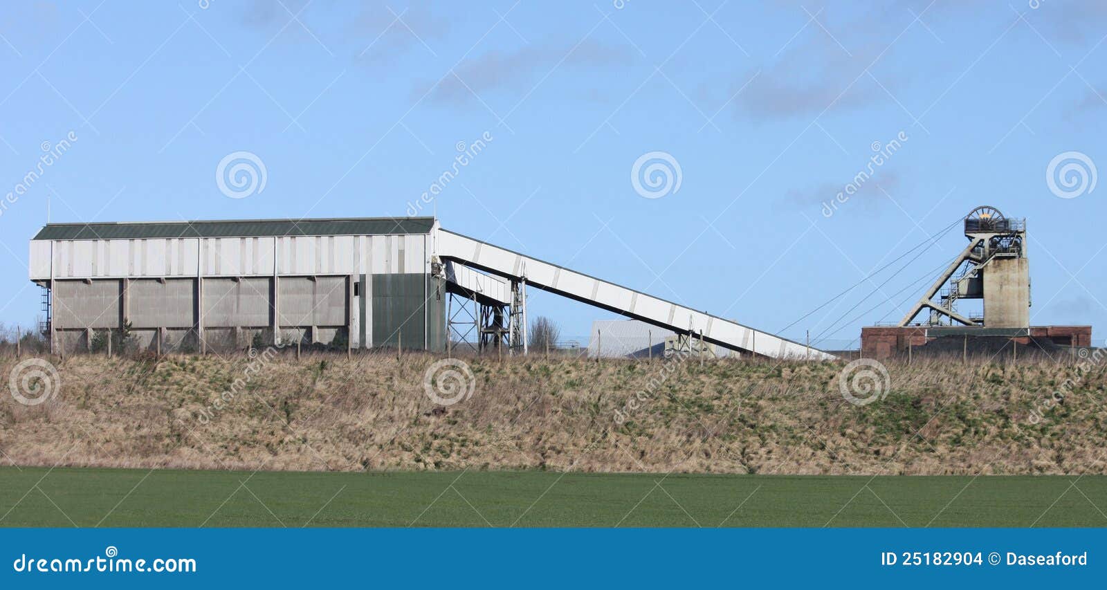 Coal Mine. stock photo. Image of buildings, miners, winding - 25182904