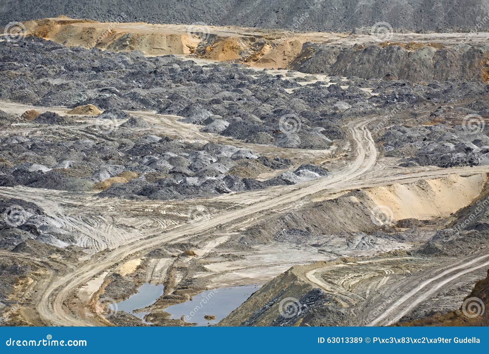 Coal Mine Area stock image. Image of industrial, equipment - 63013389