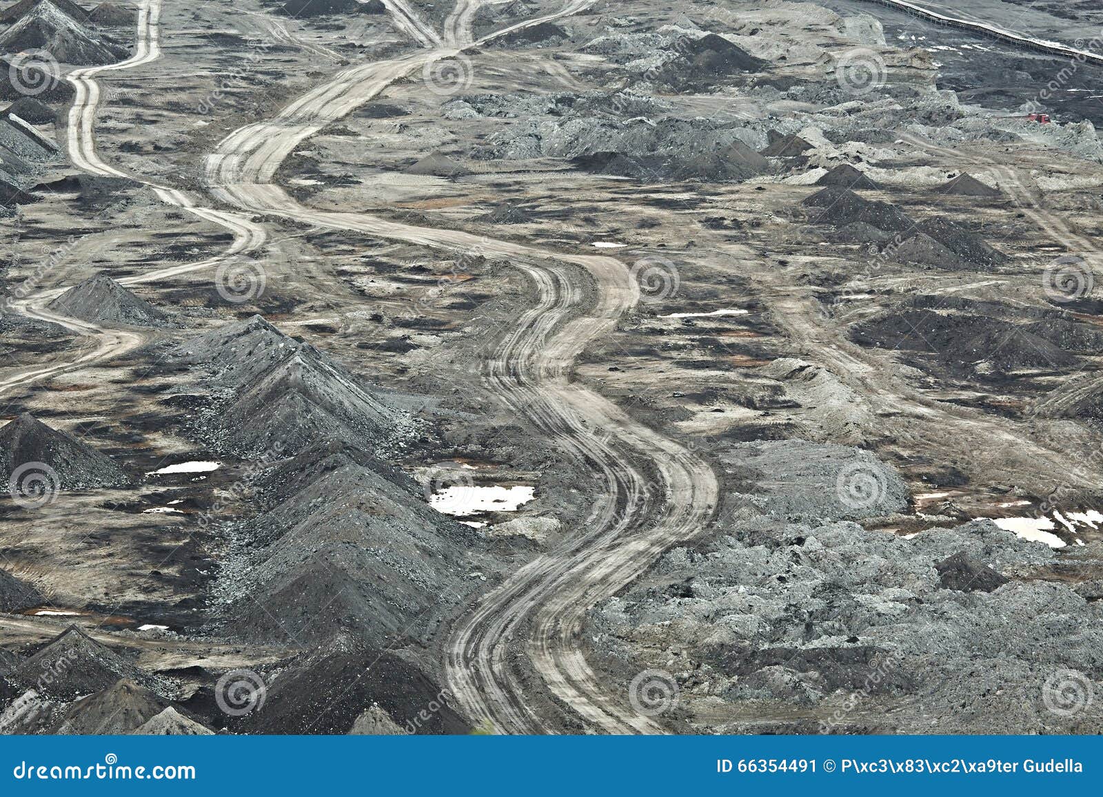 Coal Mine Area stock image. Image of industrial, large - 66354491