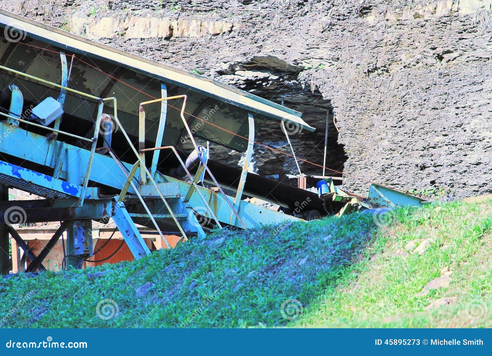 Coal Mine Entrance stock image. Image of coal, appalachian - 45895273