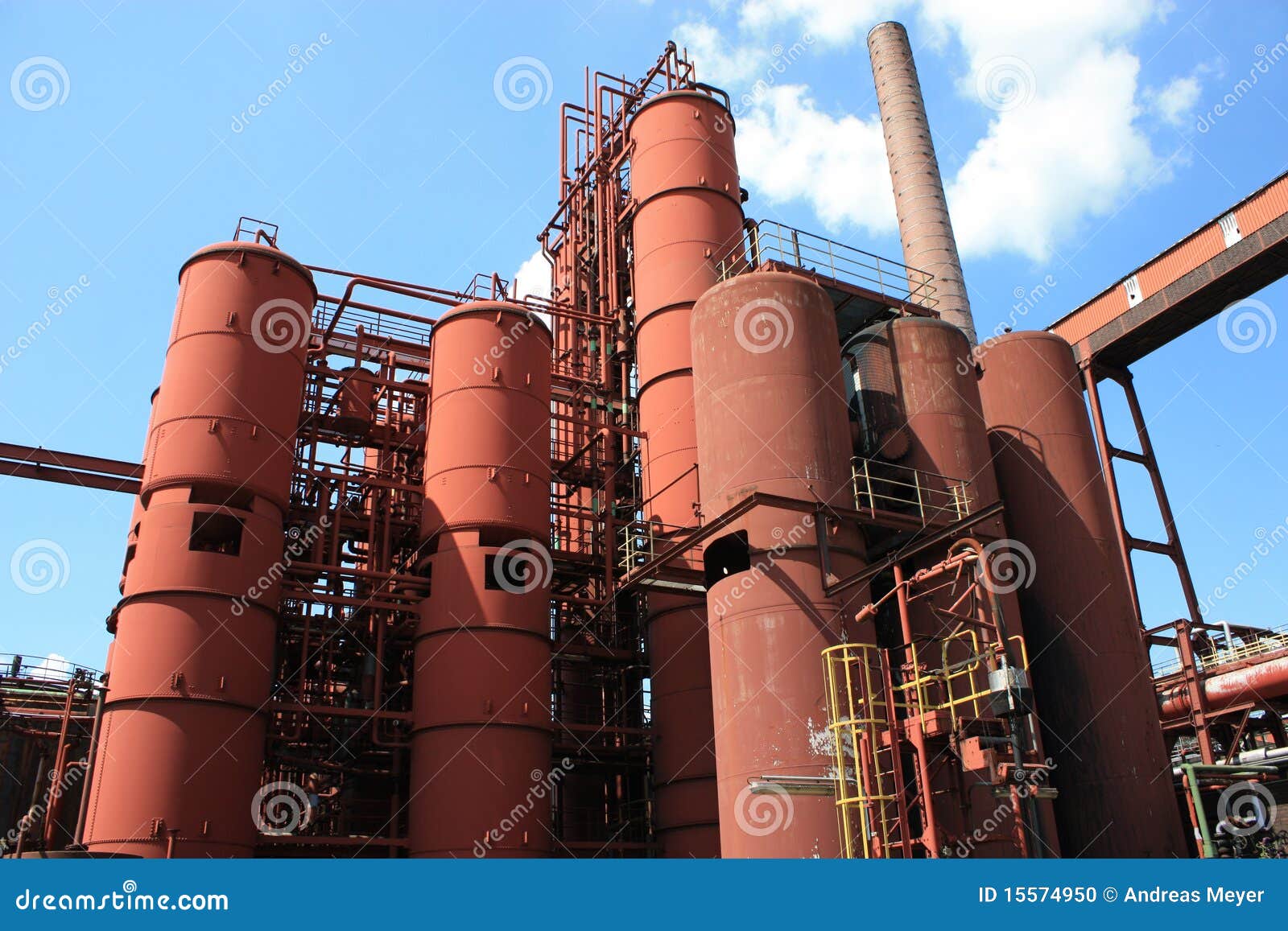 Coal Mine Industrial Complex Stock Photo - Image of complex, business ...