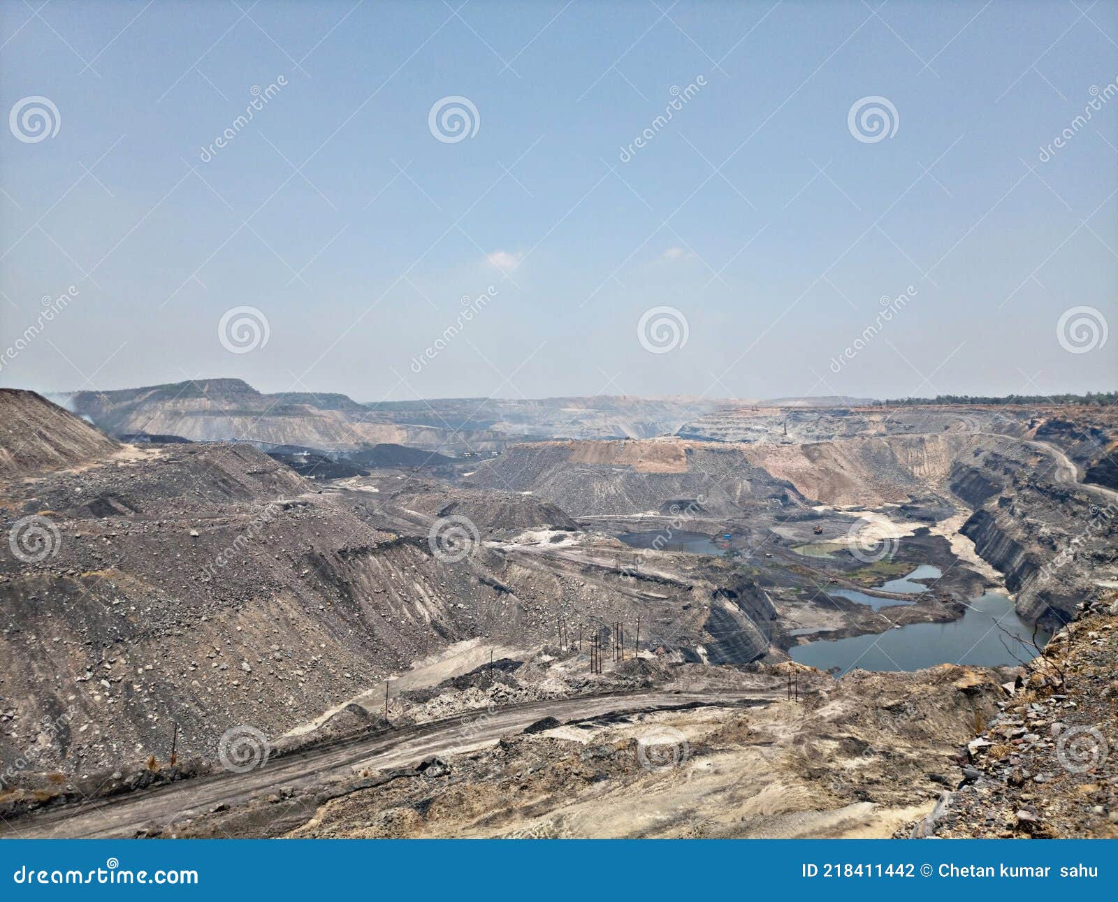 Coal Mine of Korba, Chhatisgarh, India Stock Photo - Image of india ...