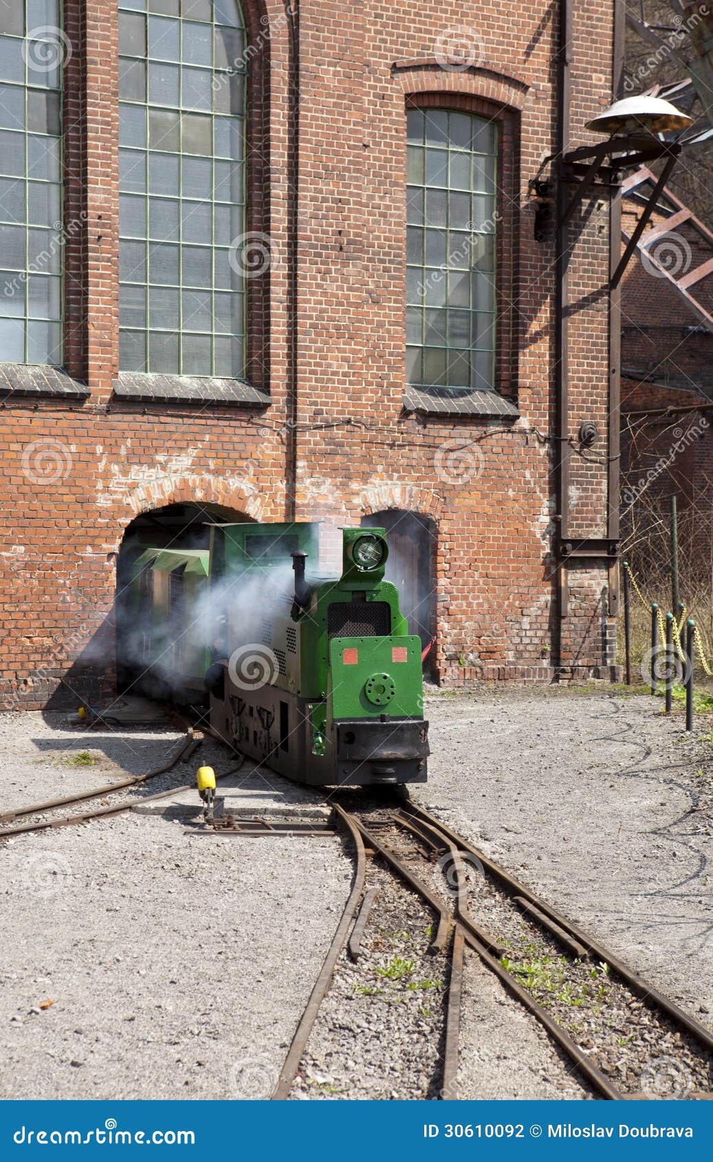 Coal mine train stock photo. Image of industrial, small - 30610092