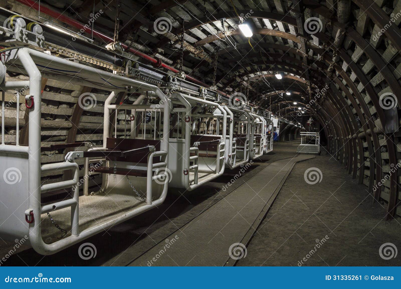 Coal Mine Transporter stock image. Image of fuel, engineering - 31335261