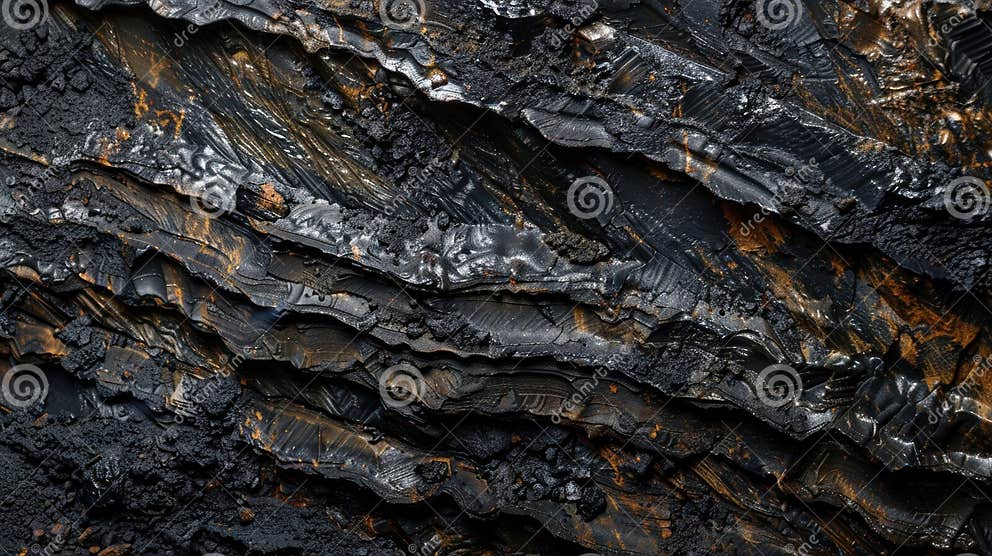 Coal Mine with Workers Using Mining Tools, Machinery, and Equipment To ...