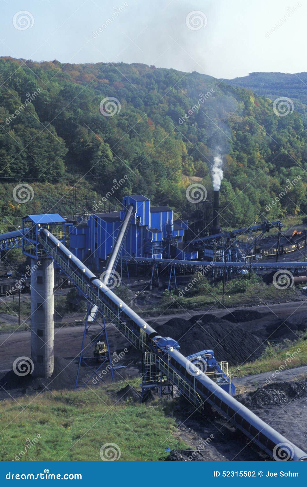 Coal mine, WV stock photo. Image of industry, united - 52315502