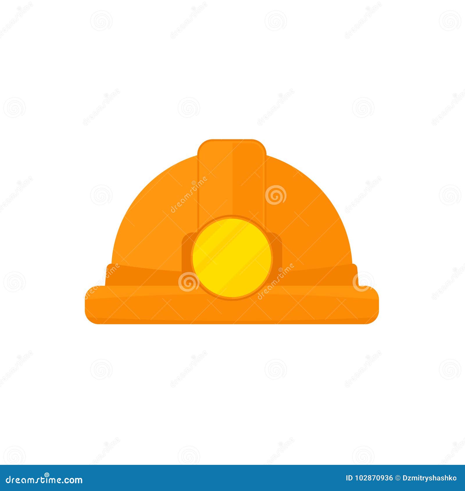 Coal miner hat stock vector. Illustration of plastic - 102870936