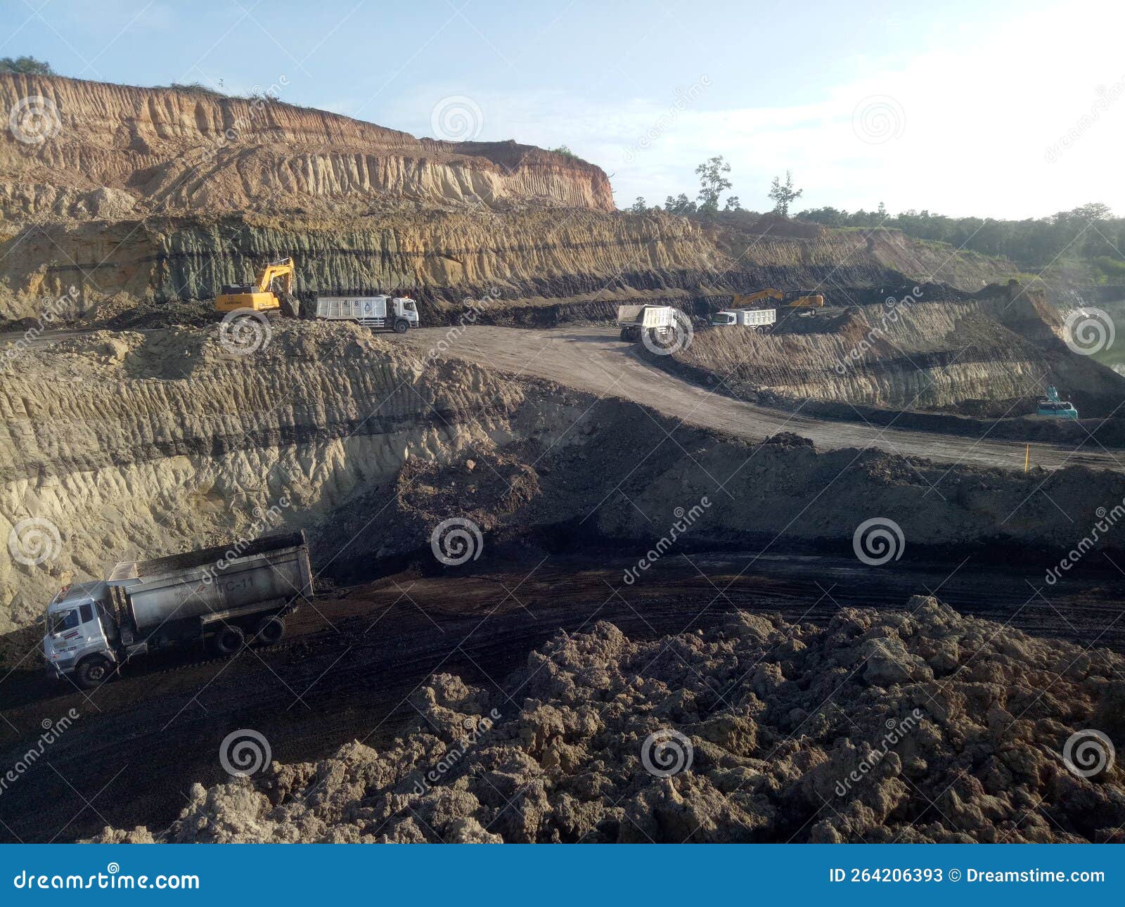 Coal Mining Activity Industry Business Editorial Stock Photo - Image of ...