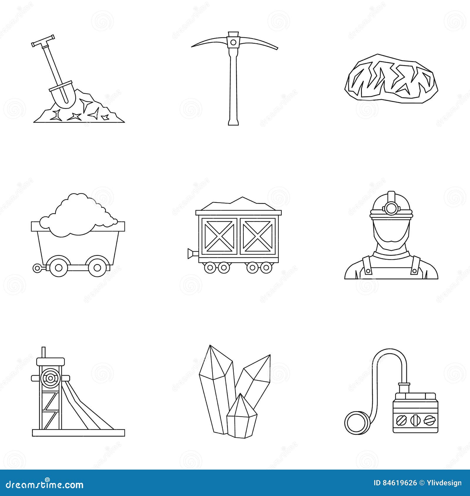 Coal Mine Coloring Page Online Coloring Pages