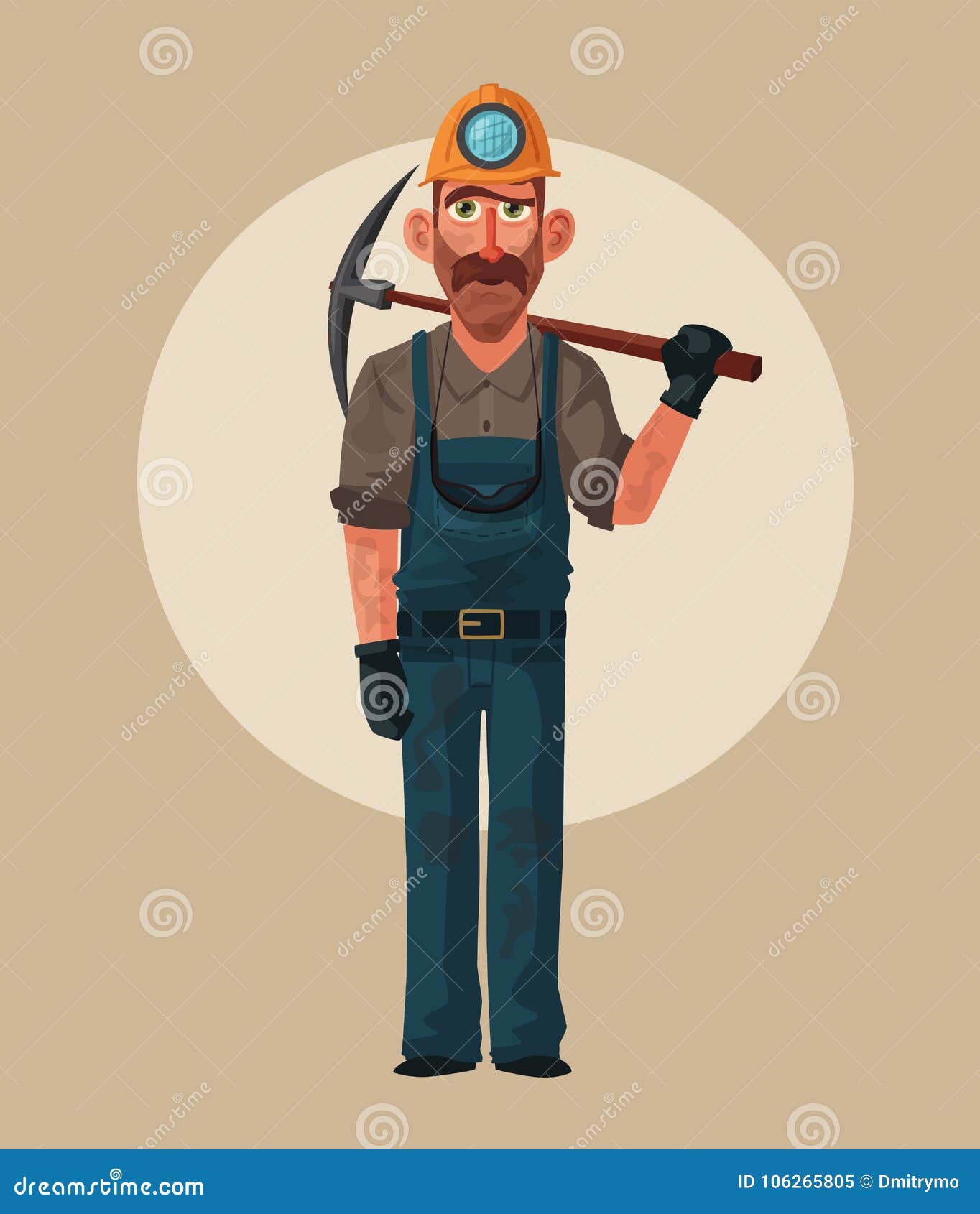 Coal Mining. Miner Character and Tools Stock Vector - Illustration of ... Coal Mining. Miner Character and Tools Stock Vector - Illustration of ...