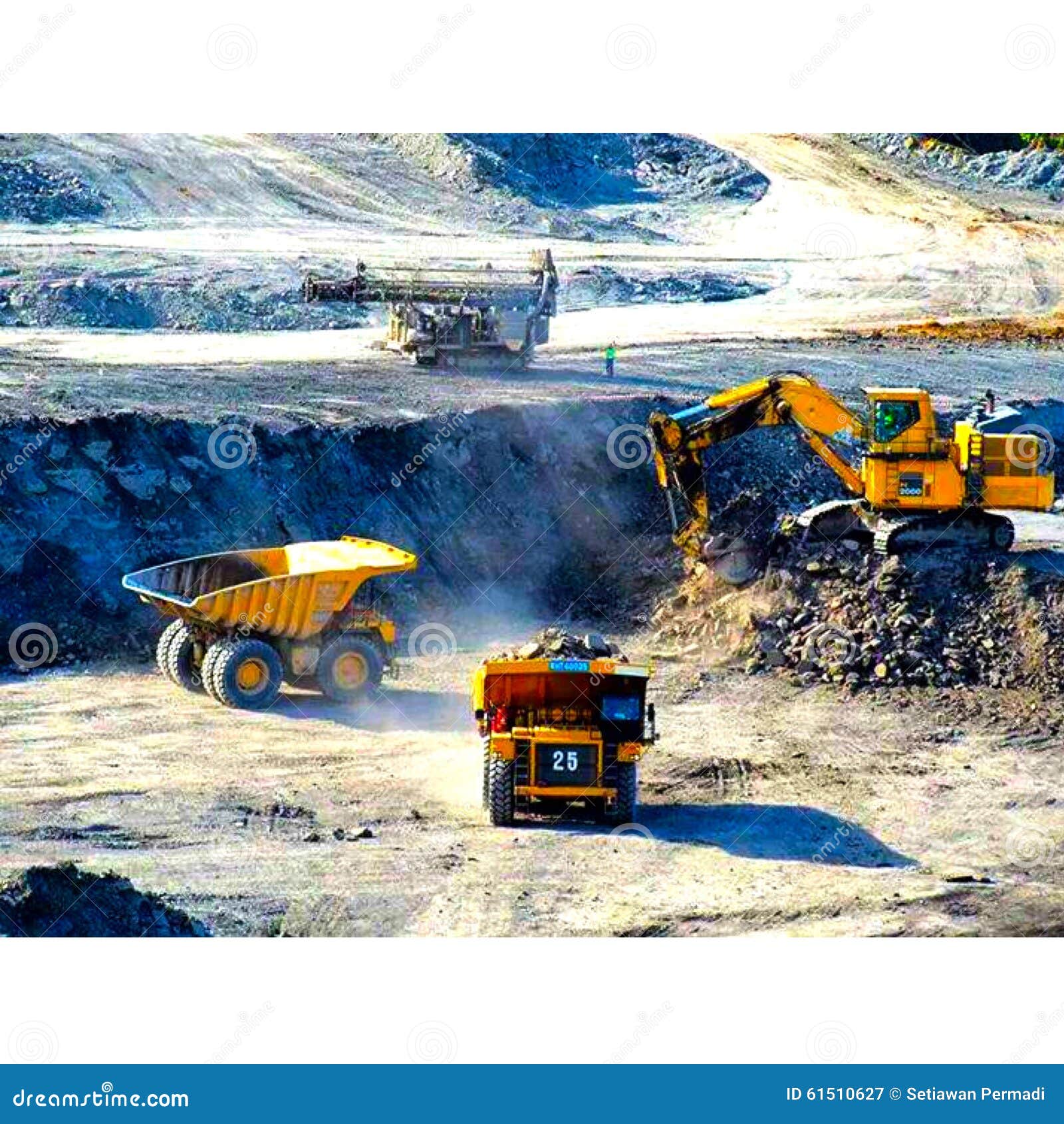 Coal Mining Nature Environment Stock Image - Image of nature, mining ...