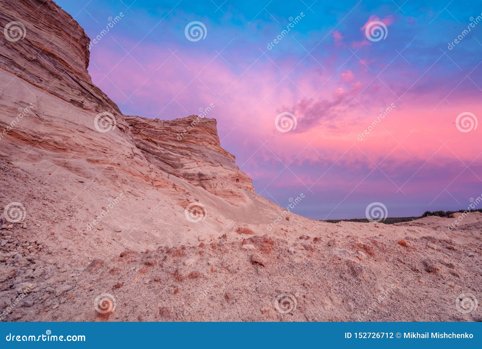 Coal Mining at an Open Pit at Sunset Stock Photo - Image of ecology ...