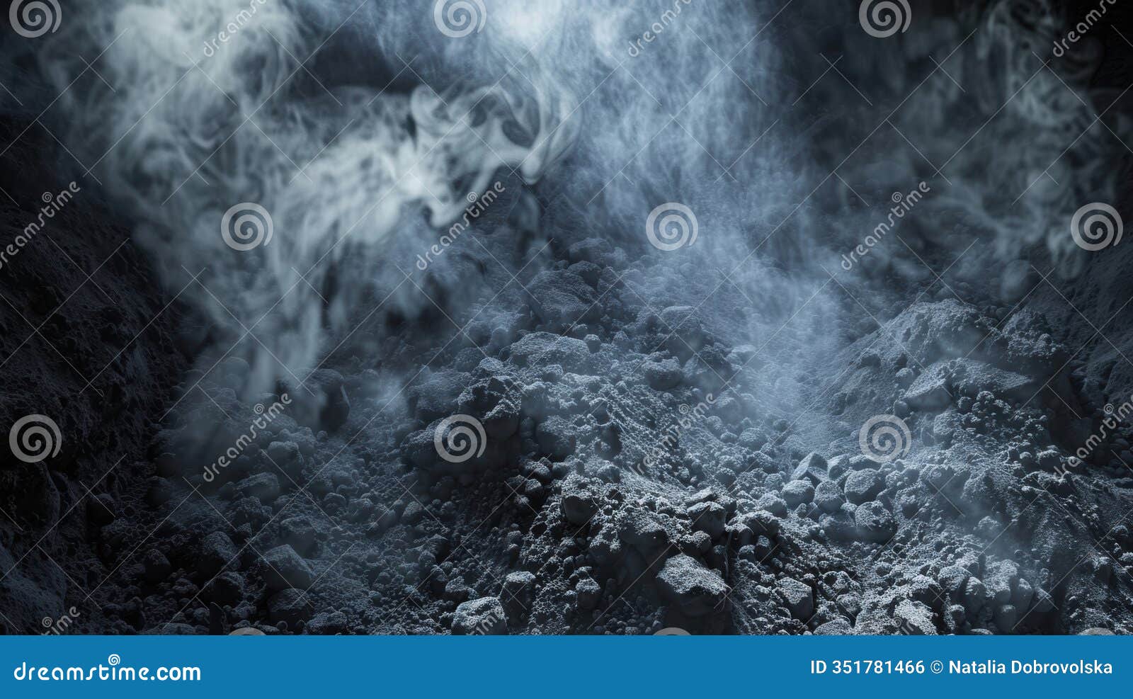 Coal Mining Operation in a Deep Mine Shaft Stock Photo - Image of ...