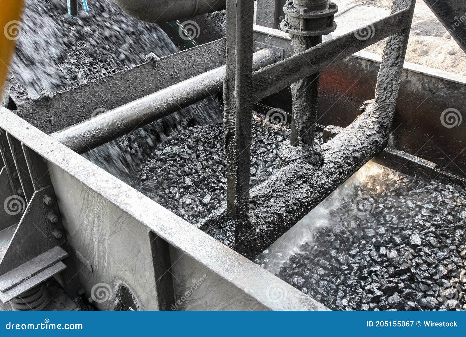 Coal Mining in South Africa Stock Image - Image of machinery, south ...