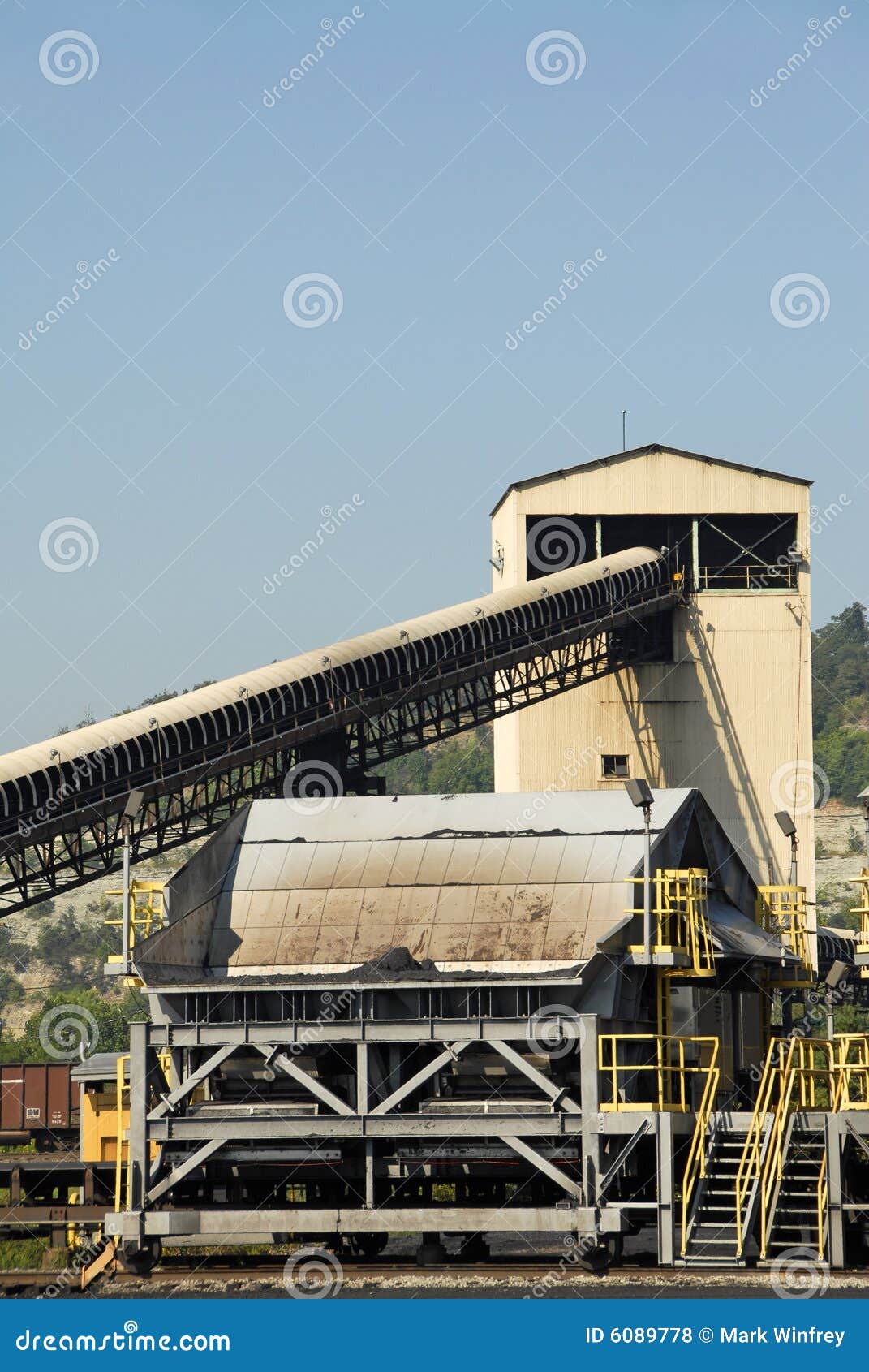 Coal Mining Tipple stock photo. Image of mining, industrial - 6089778