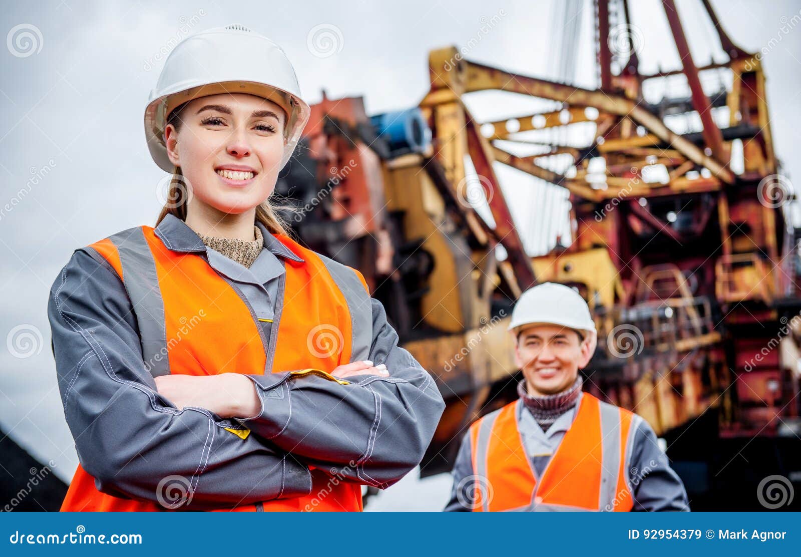 Coal mining workers stock image. Image of opencast, person - 92954379