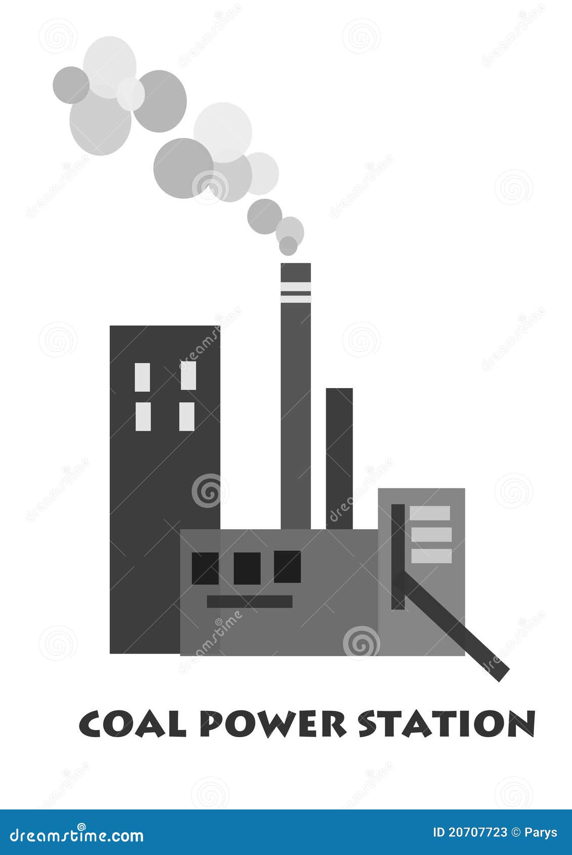 Coal Power Station - Vector Stock Photos - Image: 20707723