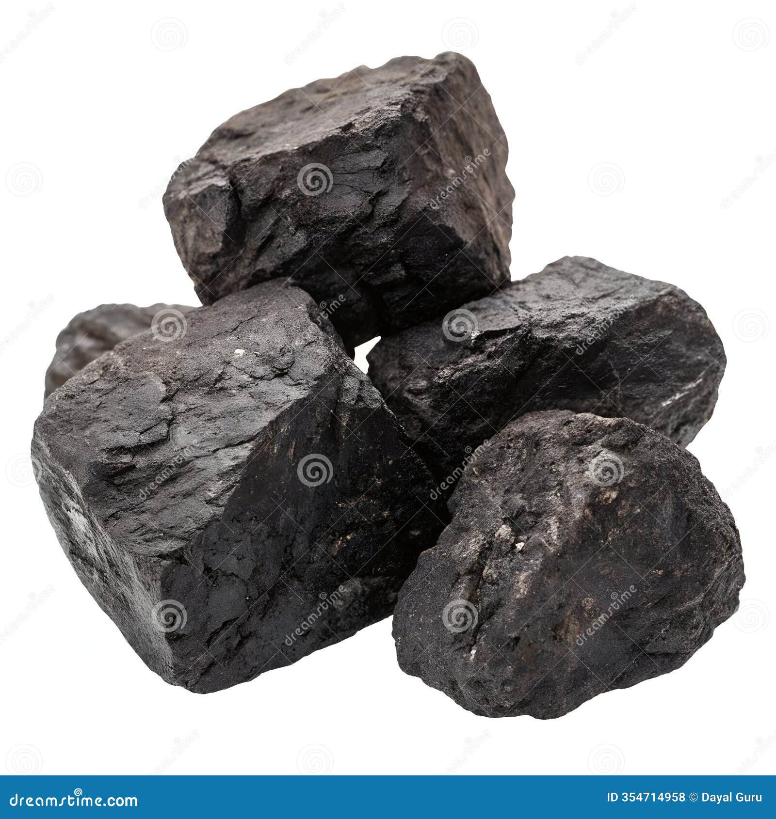 "Coal Rocks Isolated on a Transparent Background Stock Illustration - Illustration of texture ...