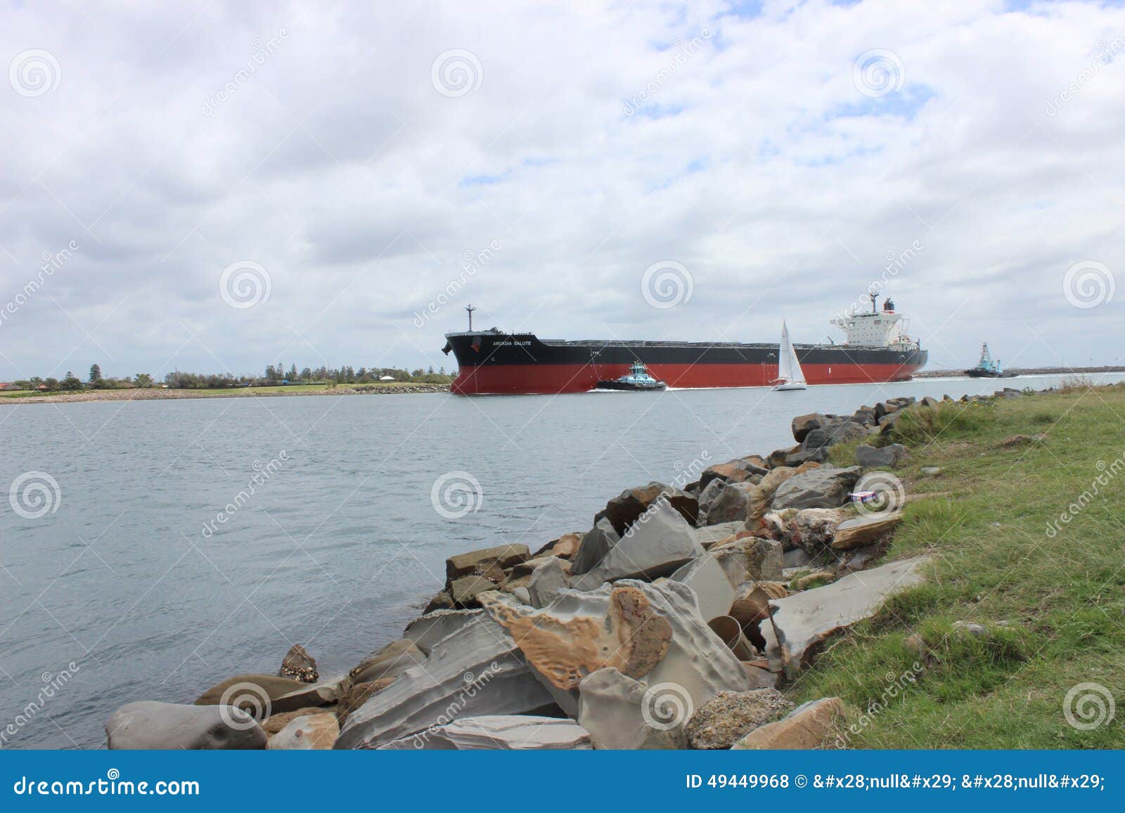 Coal ship editorial stock photo. Image of bulk, harbour - 49449968