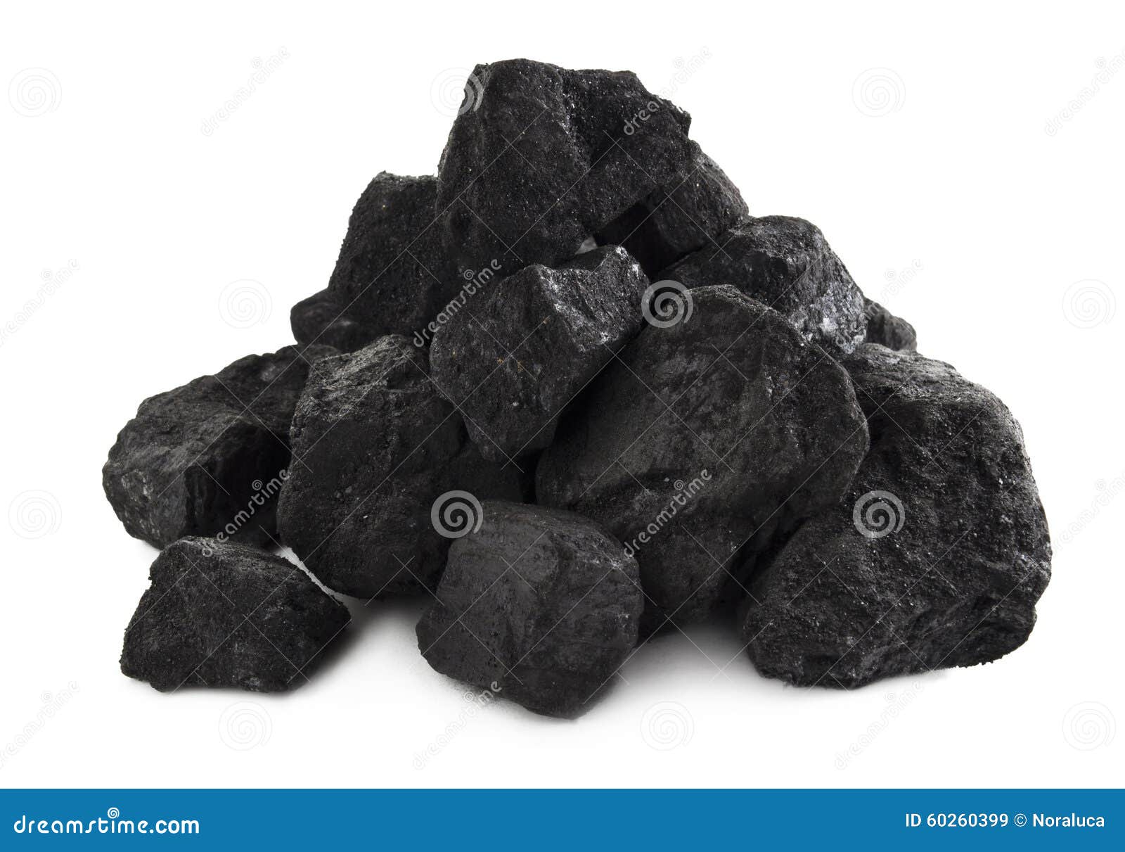 Coal stack on white stock image. Image of depth, nuggets - 60260399