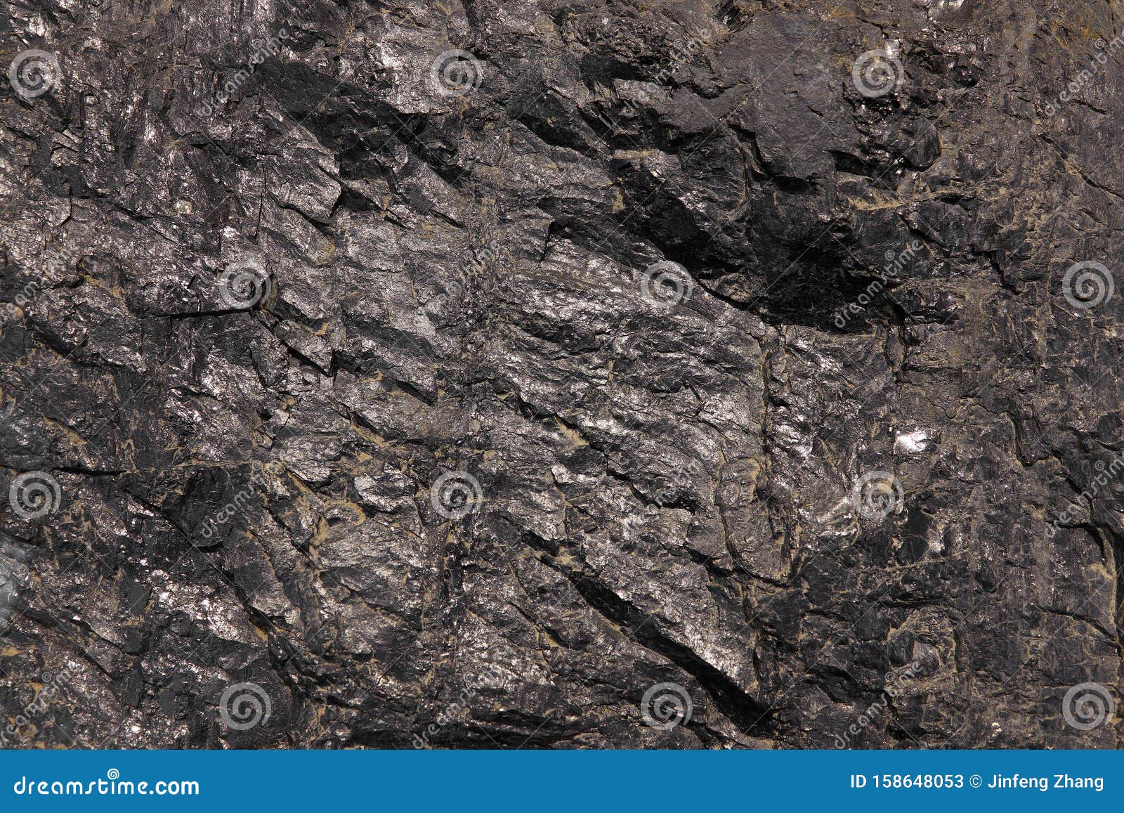 Coal surface stock image. Image of geologic, closeup - 158648053