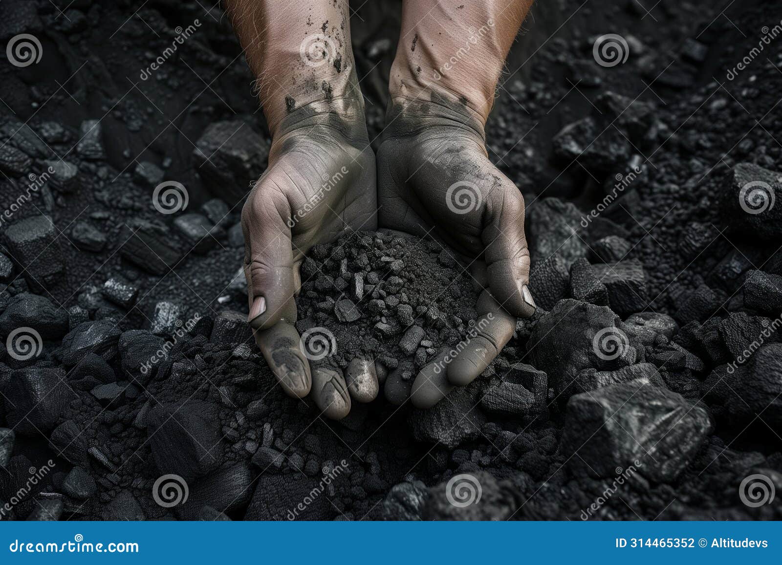 Rugged Hands Holding A Glowing Emerald Gemstone In A Cinematic Setting ...