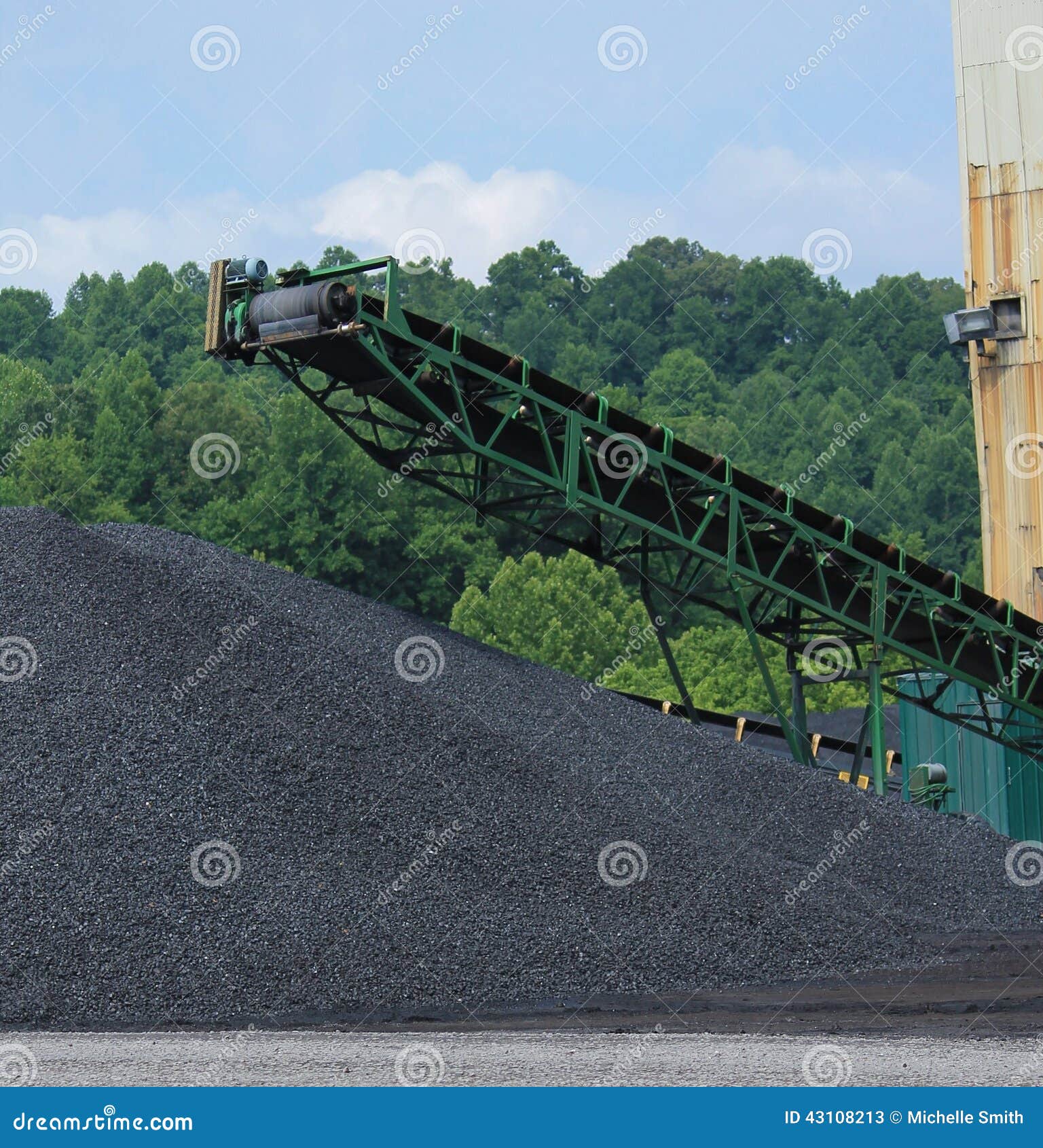 Coal Tipple stock image. Image of coal, appalachia, mining - 43108213